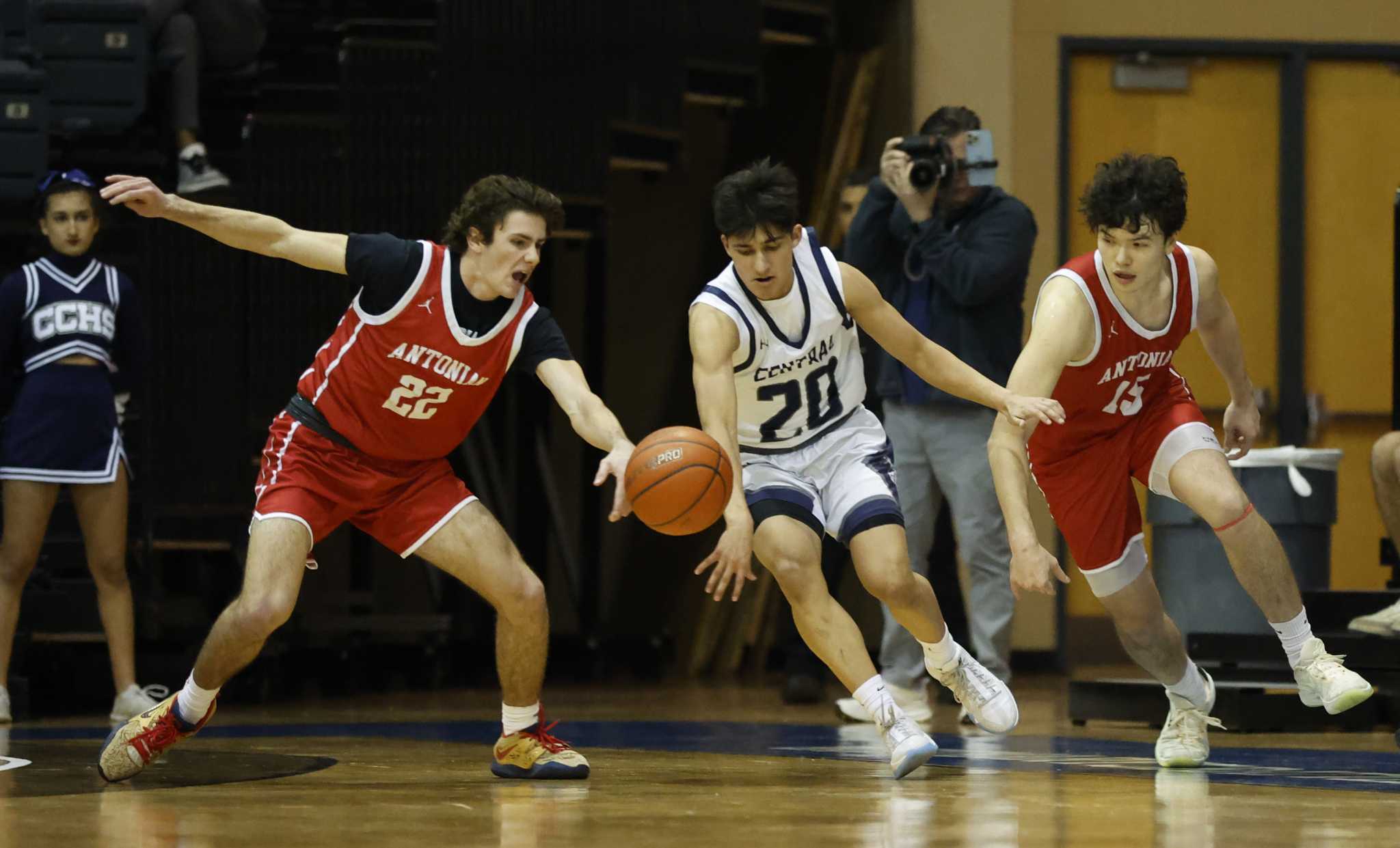 Antonian trio combines for 72 points to lead them past Central Catholi