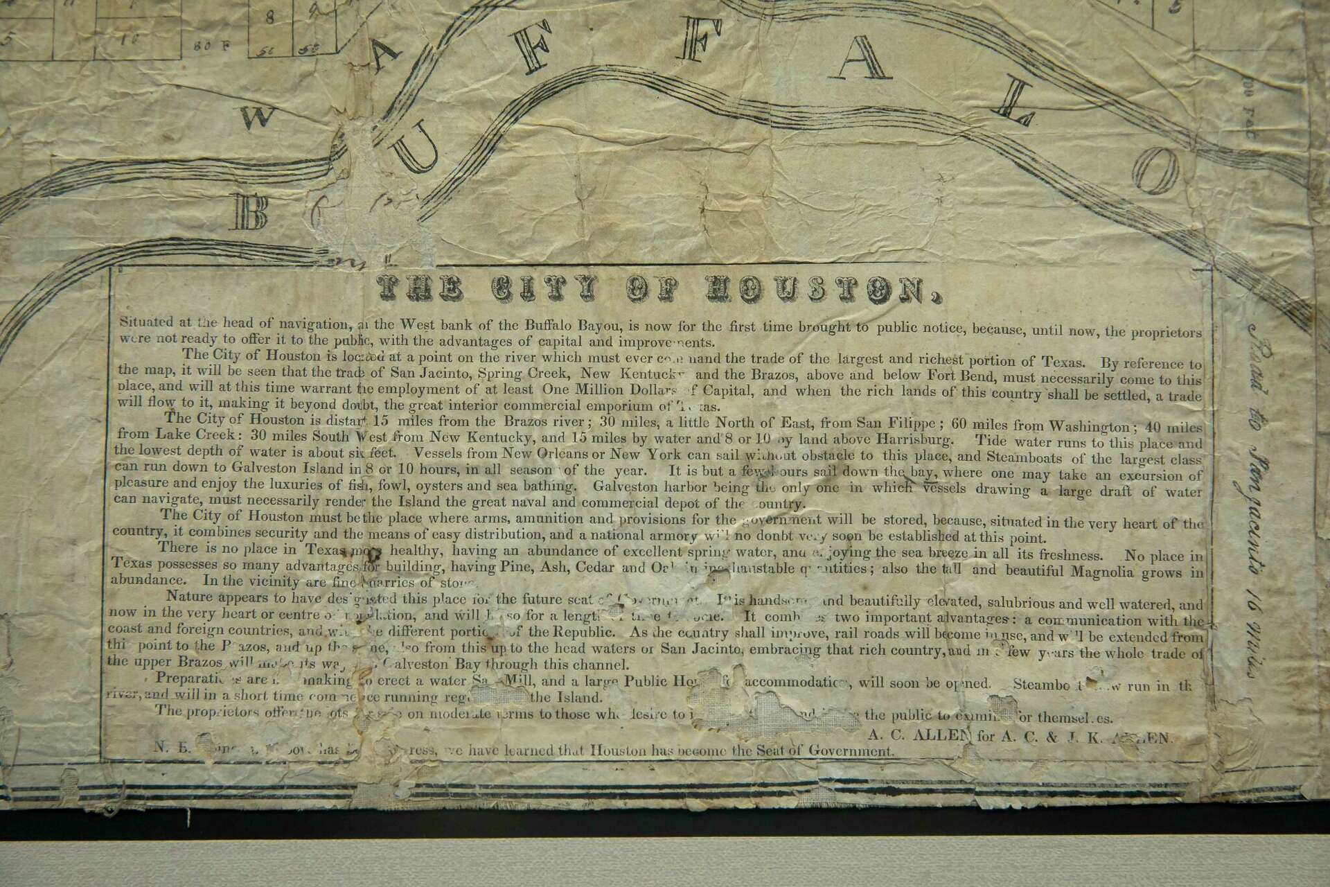 Was Houston built on a swamp?