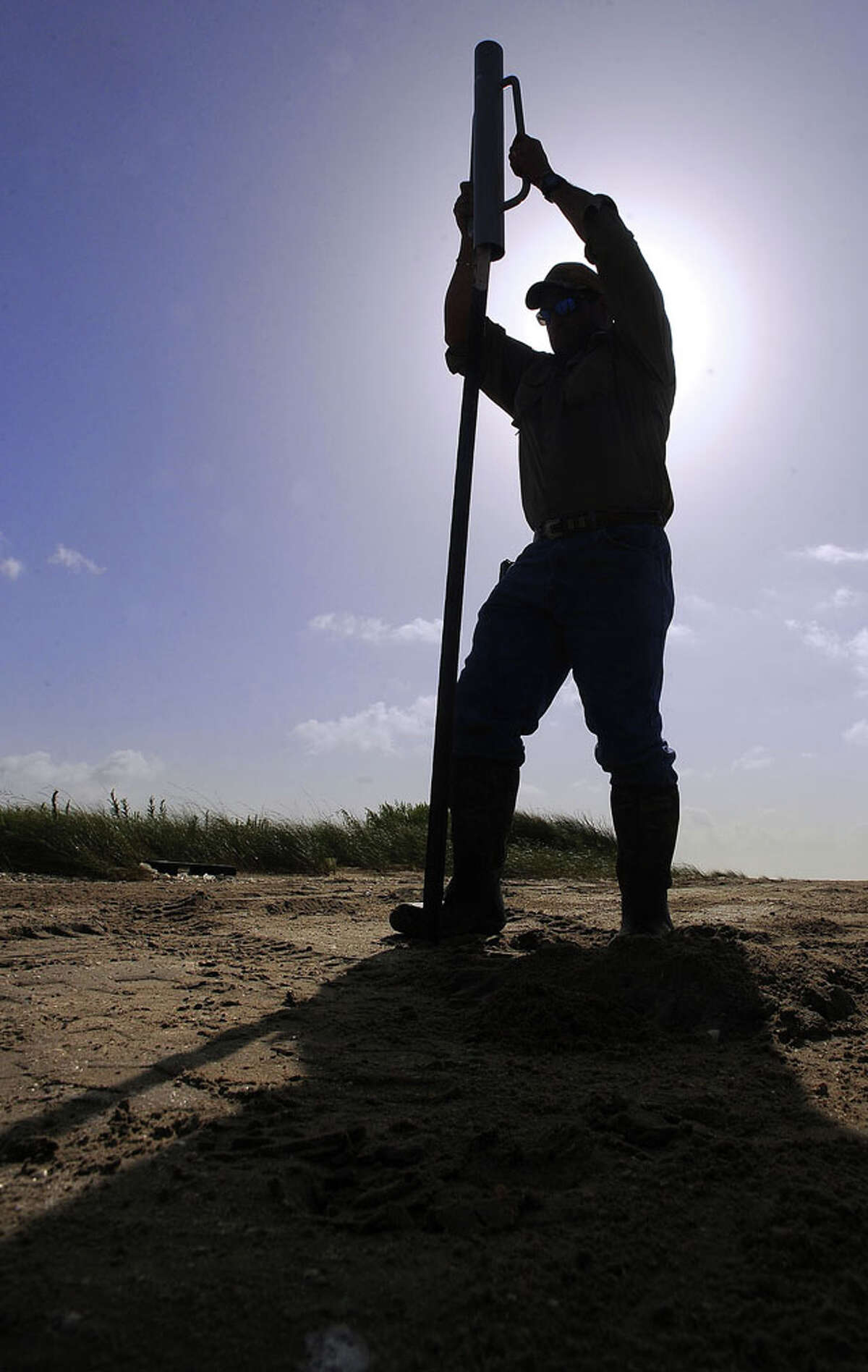 Defensive lines to protect marsh