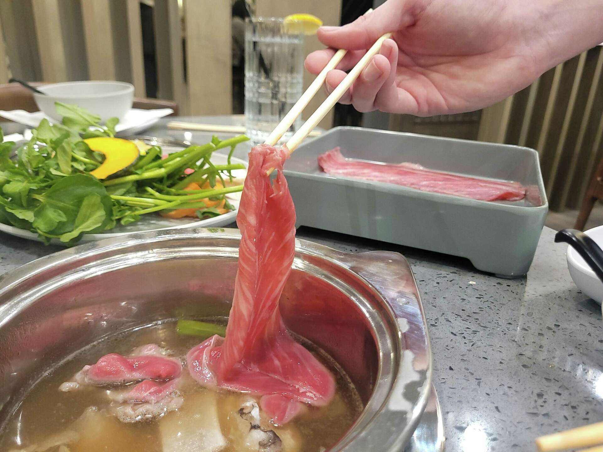 Houston hot pot restaurant Shabu En debuts lux offerings