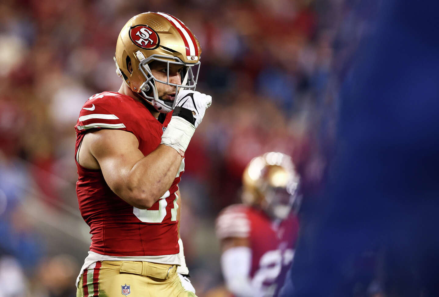 49ers' Super Bowl operation to call out Nick Bosa being held has begun