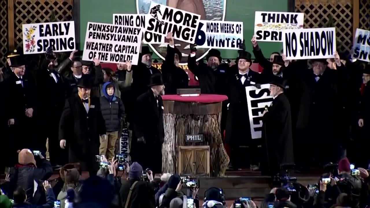 Punxsutawney Phil makes Groundhog Day prediction: More winter or early ...