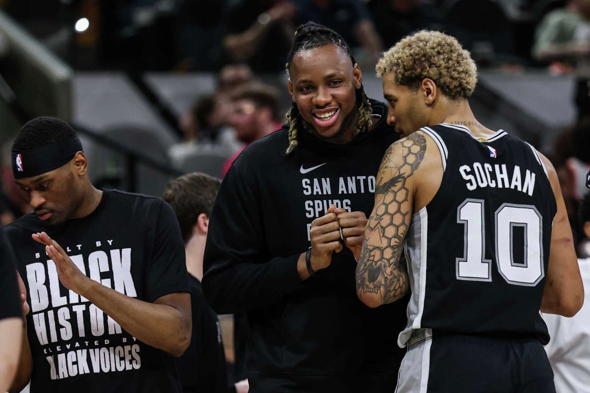 Spurs' Charles Bassey returns to court after 10-month absence