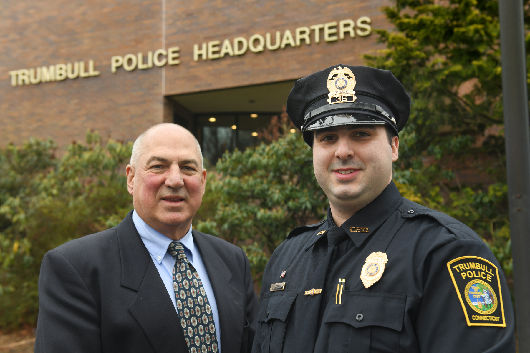 Son of retired Trumbull police officer joins the force