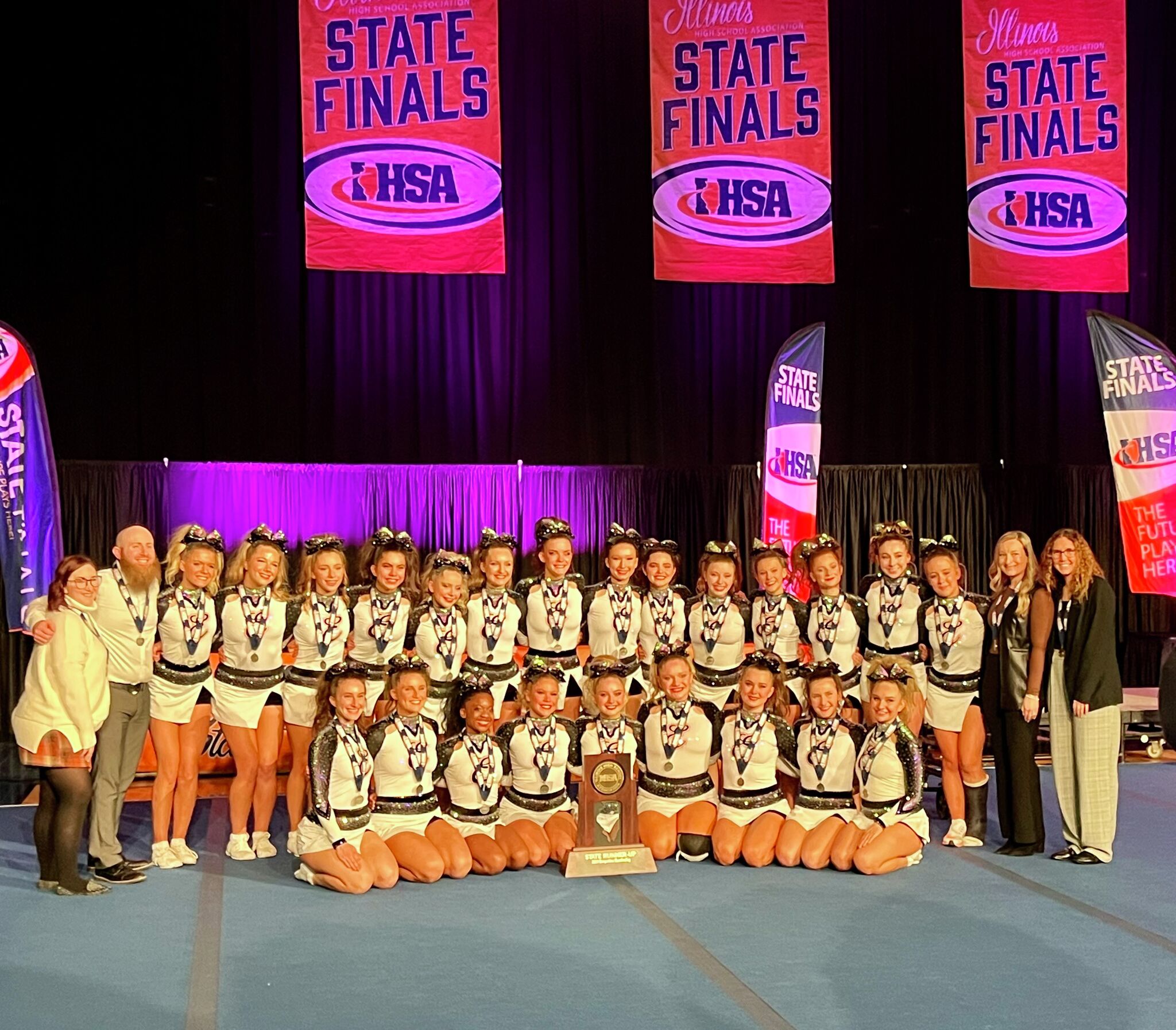 EHS cheer takes second at state, earns program’s first state trophy