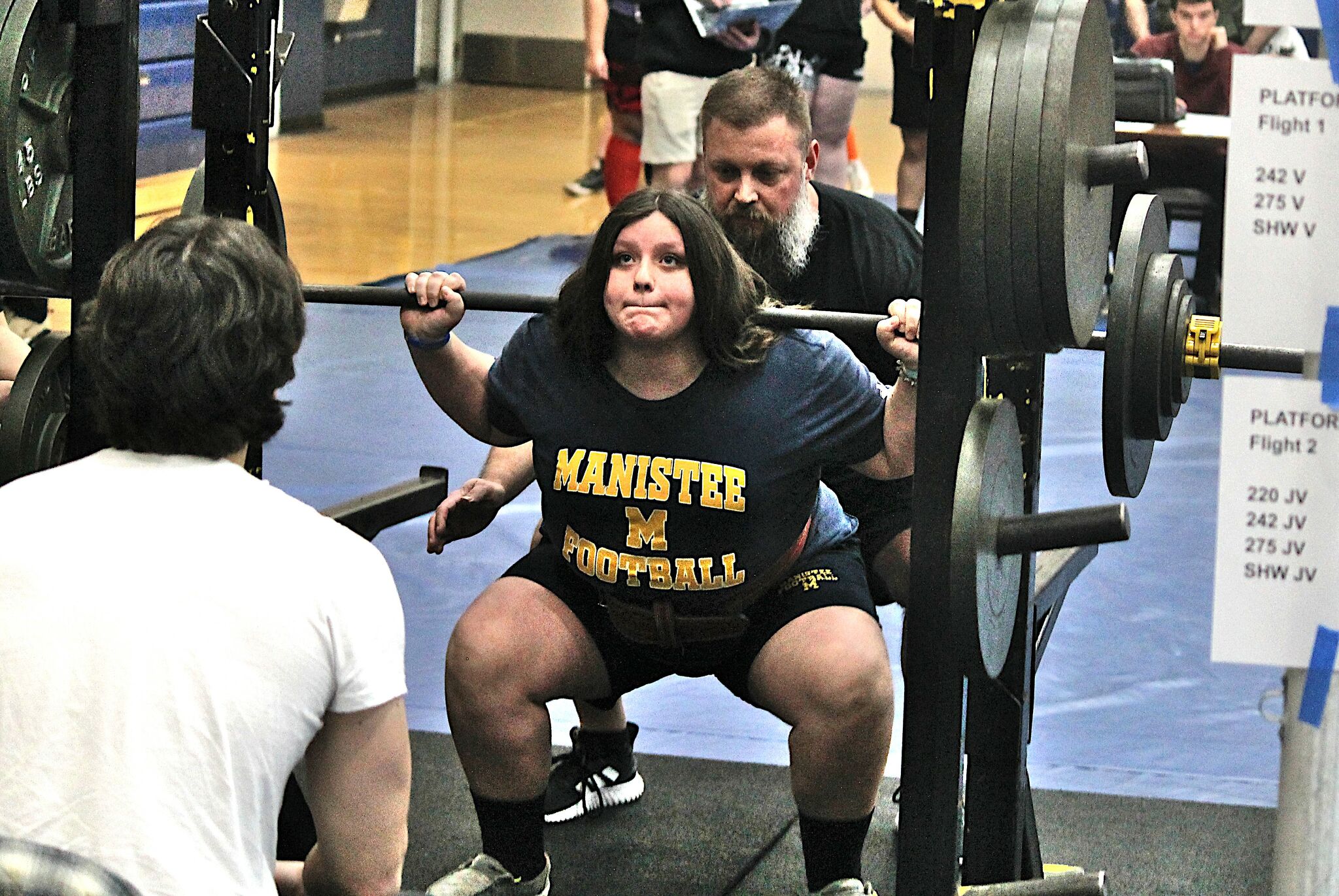 Manistee hosts regional powerlifting meet