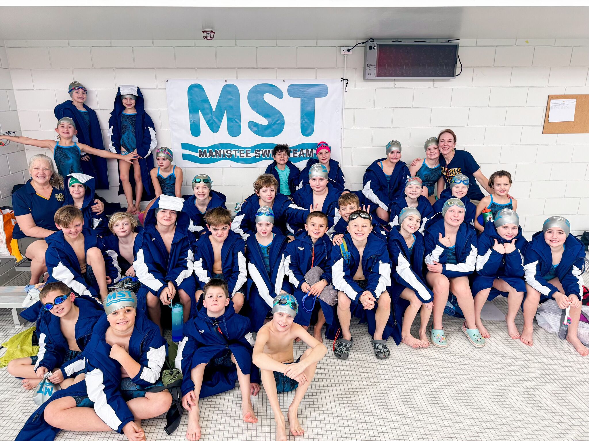 Manistee Swim Team hosts tri-meet