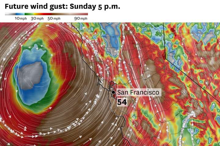 Rare storm is moving through Bay Area. Here’s a timeline of impacts