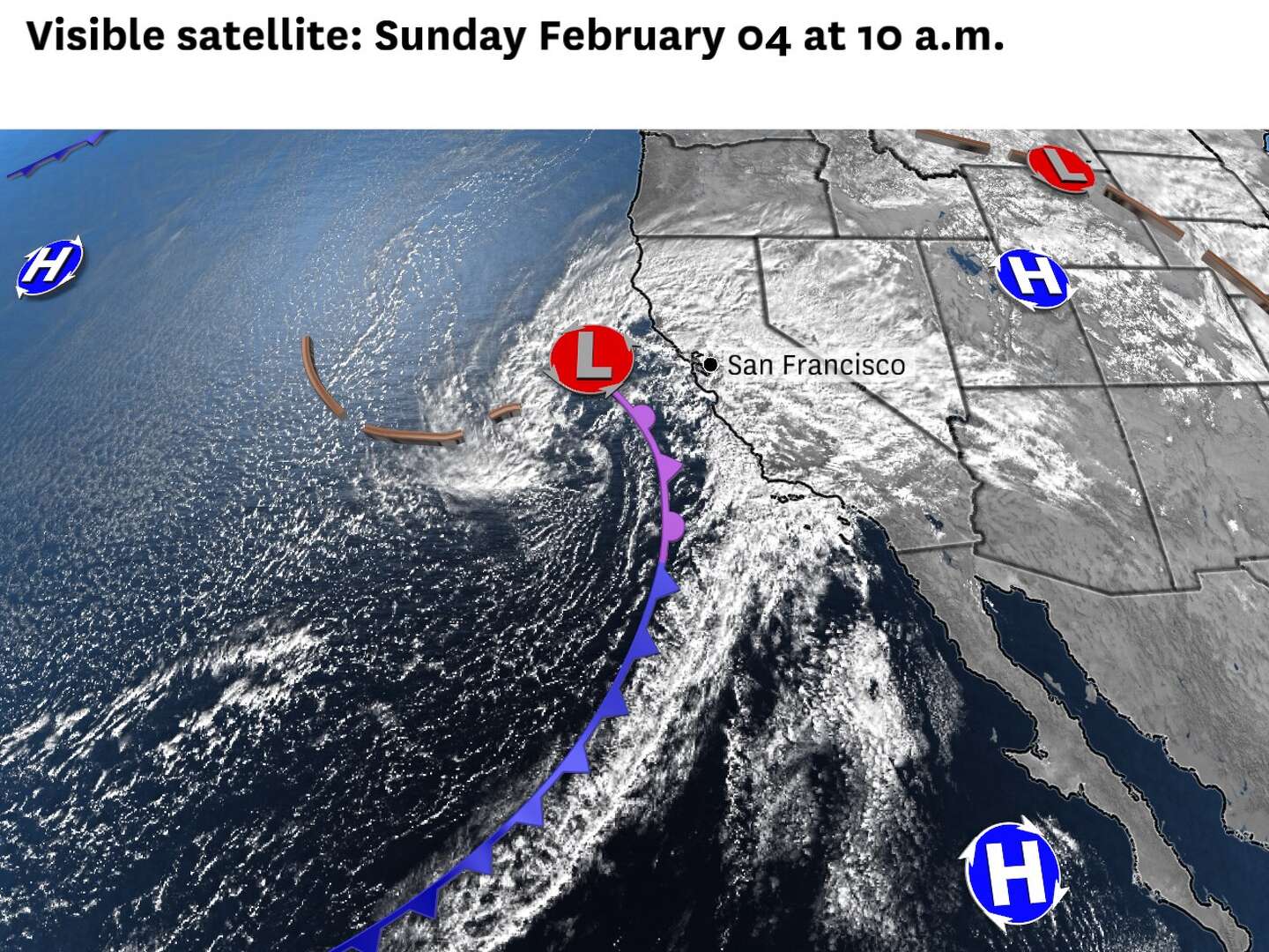 Rare storm is moving through Bay Area. Here’s a timeline of impacts