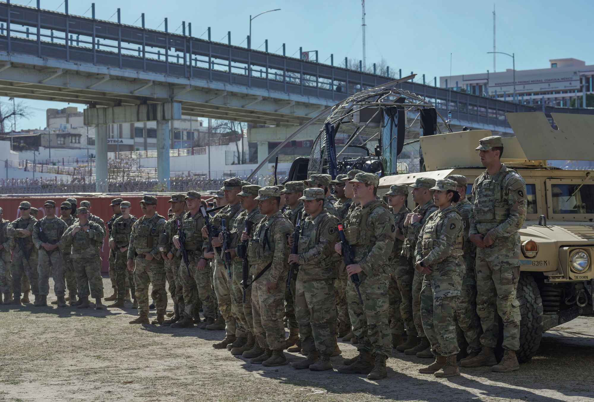 Abbott's border standoff aimed at aiding Trump