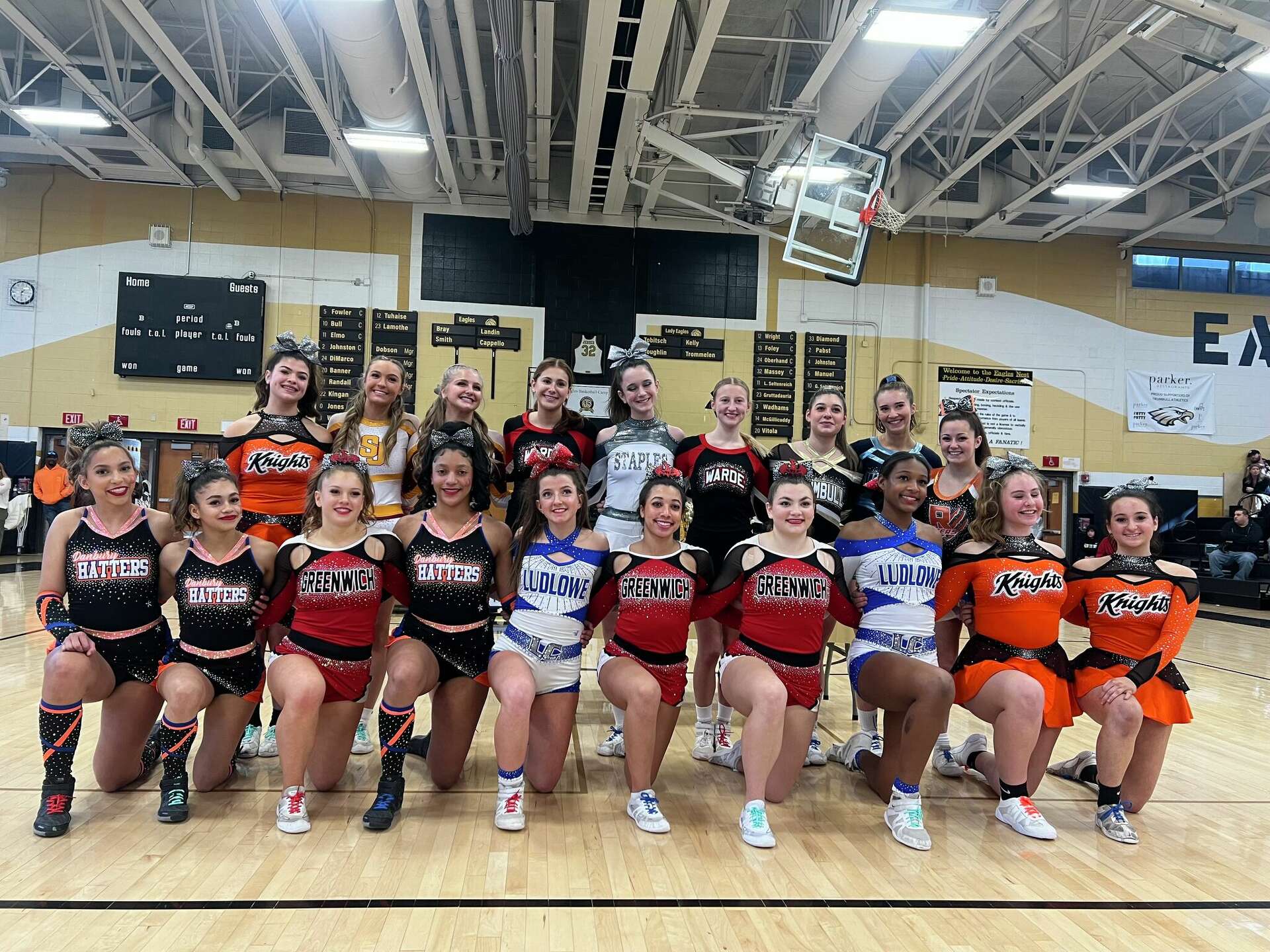Danbury High School wins 2024 FCIAC cheerleading championships
