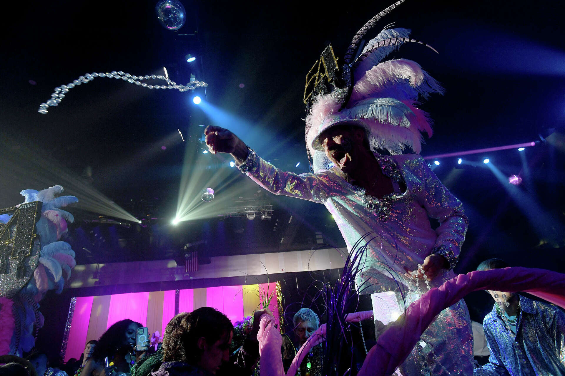 Krewe of Aurora embraces 70's disco craze for Mardi Gras ball