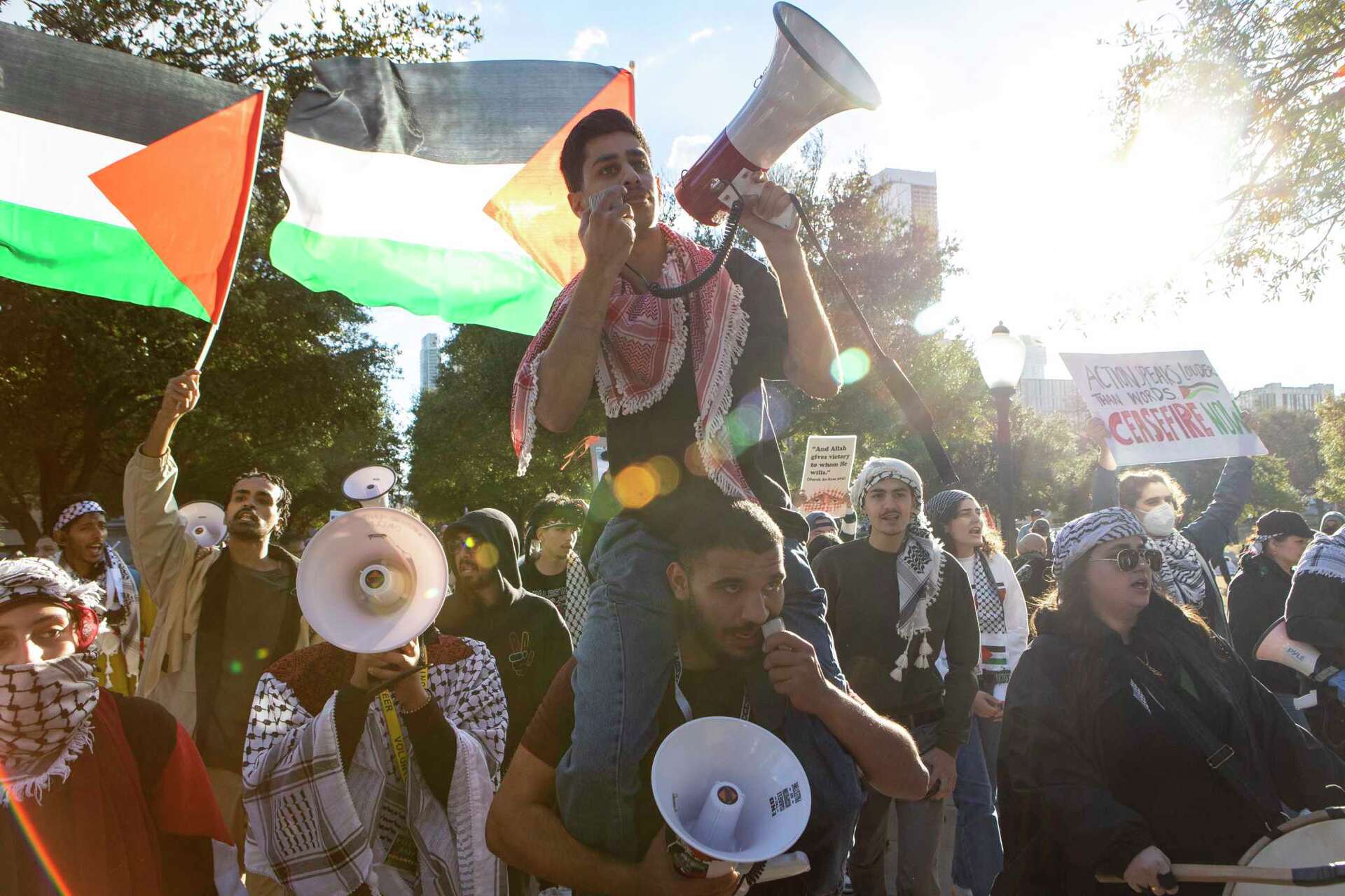 Four pro-Palestine billboards pop up along San Antonio highways