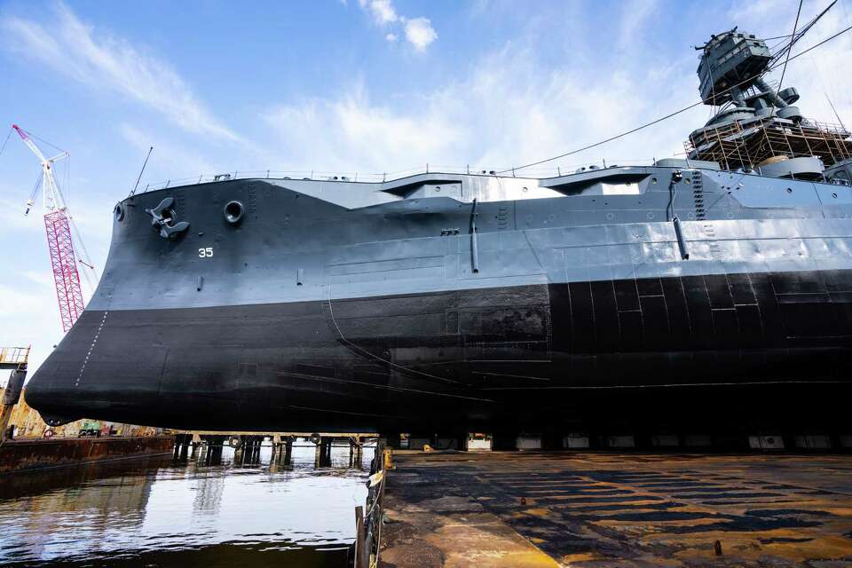 Battleship Texas will move back into Galveston waters soon