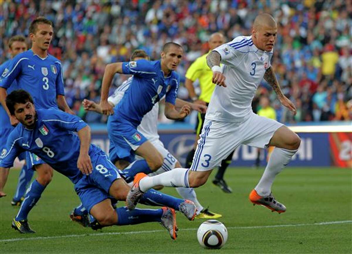 World Cup: Slovakia vs Italy