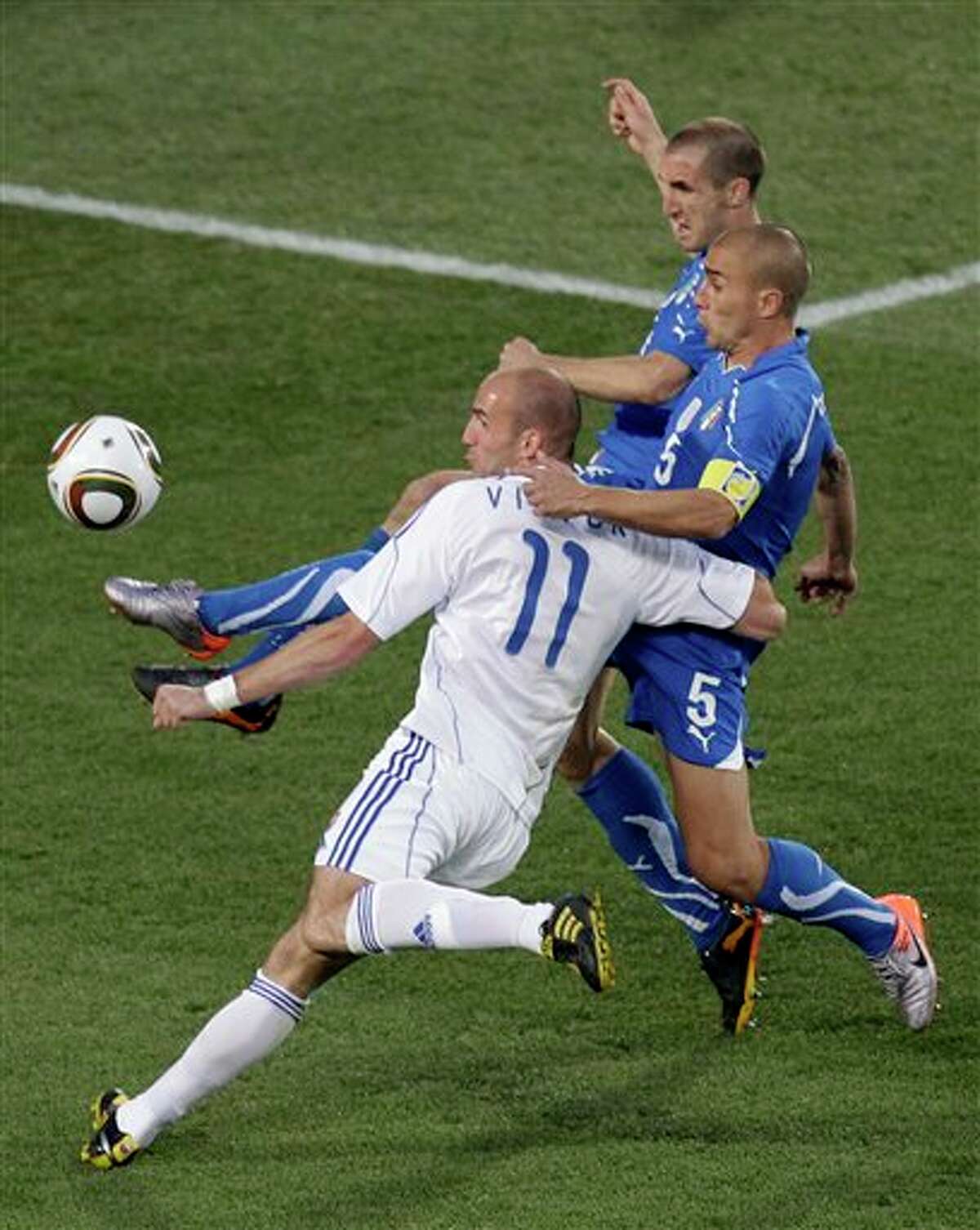 World Cup: Slovakia vs Italy