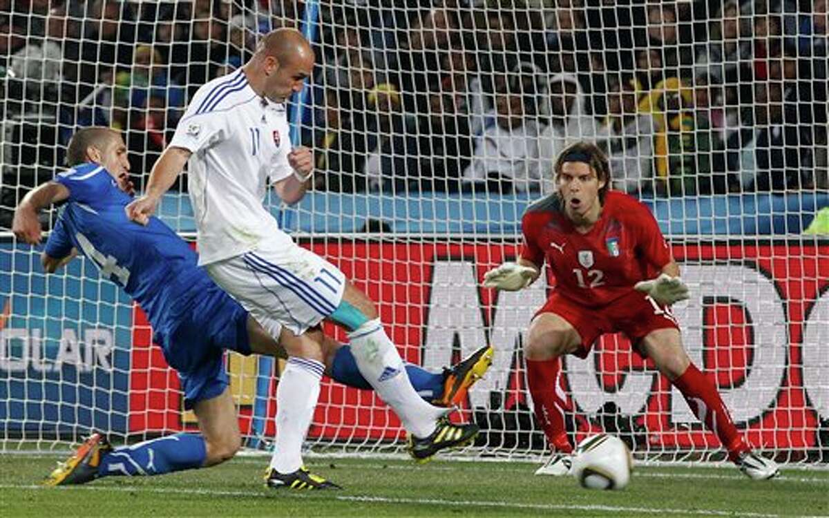 World Cup: Slovakia vs Italy