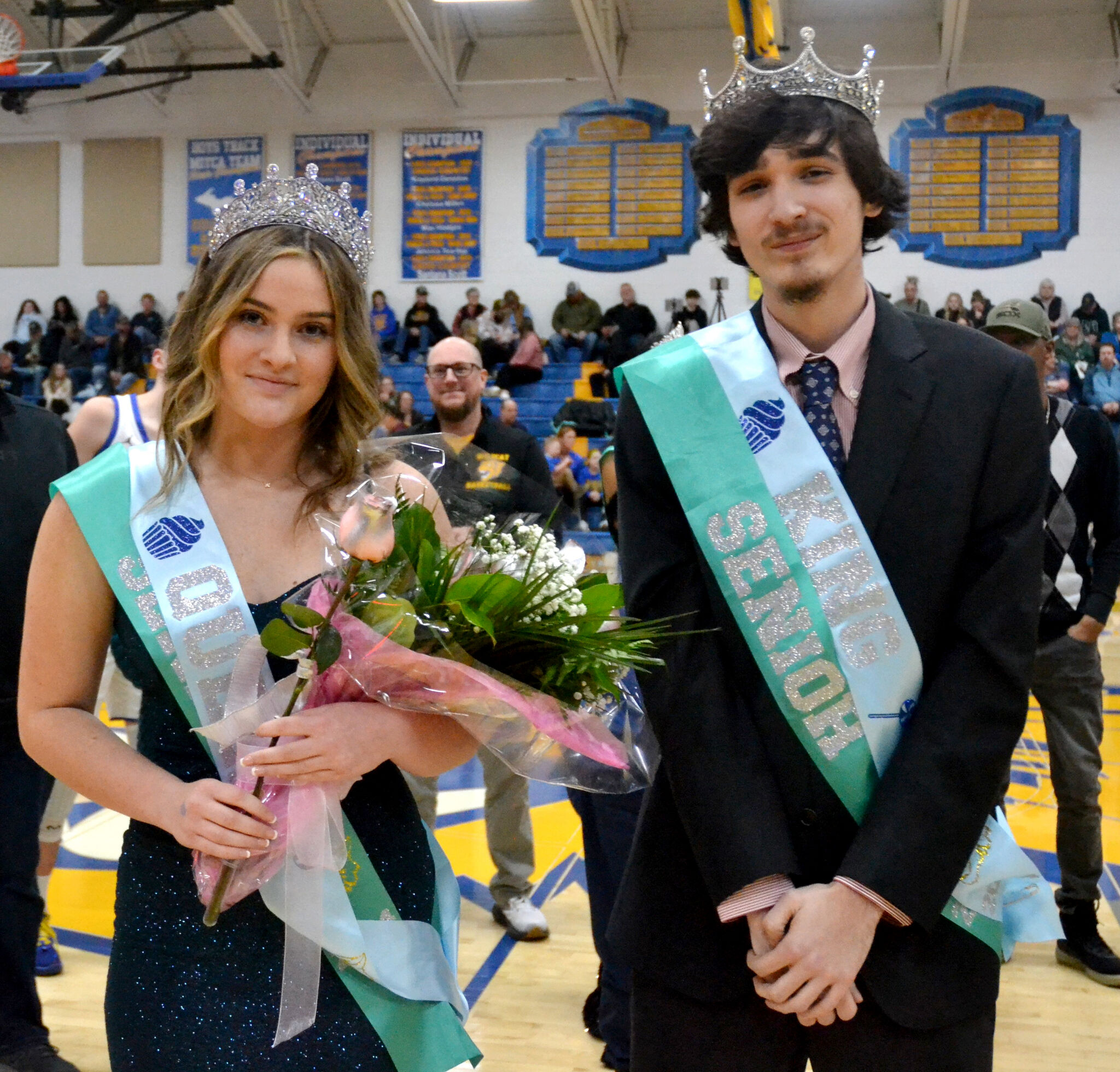 Evart High School Michigan crowns 2024 Snowcoming king and queen