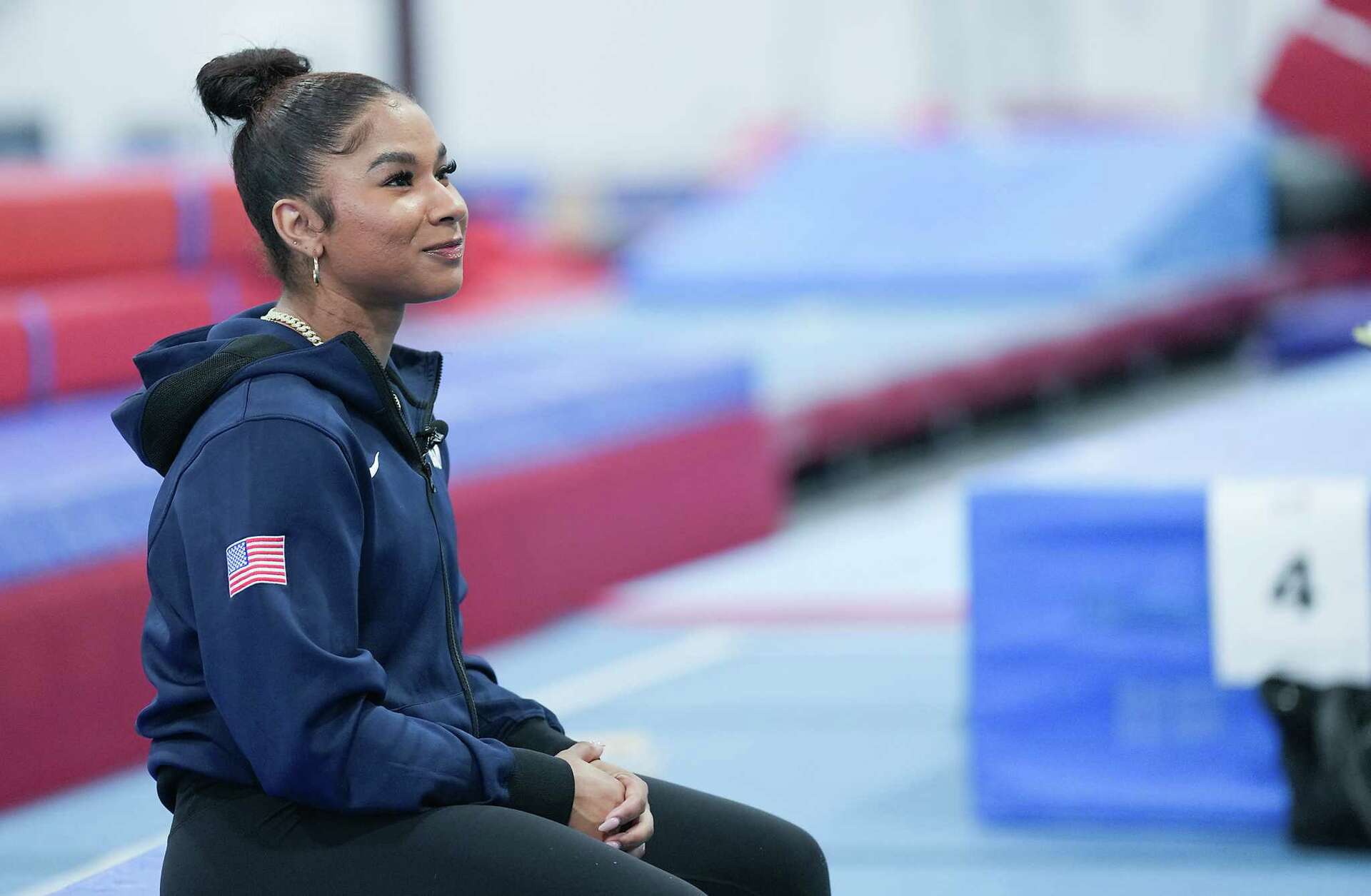 USA Gymnastics: Jordan Chiles keeps grandfather's inspiration
