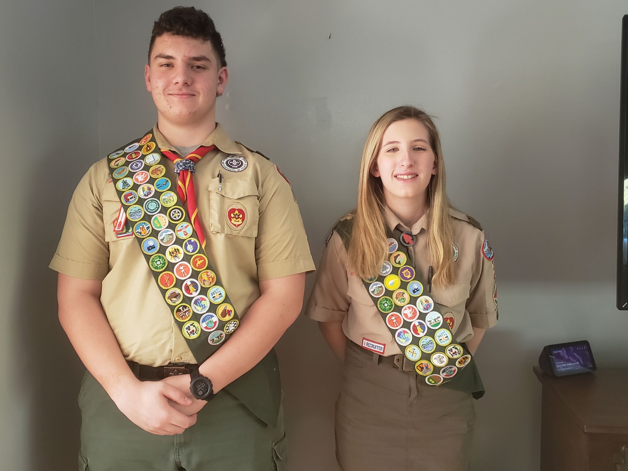 Twins from Danbury High earn Eagle Scout rank in Brookfield troops