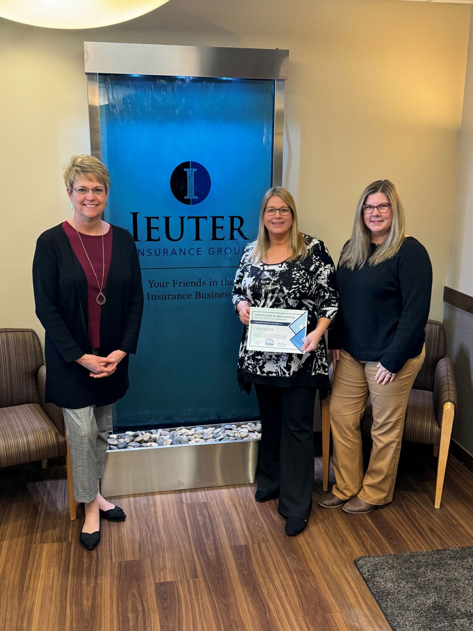 Ieuter Insurance Group earns Marketplace Circle of Champions