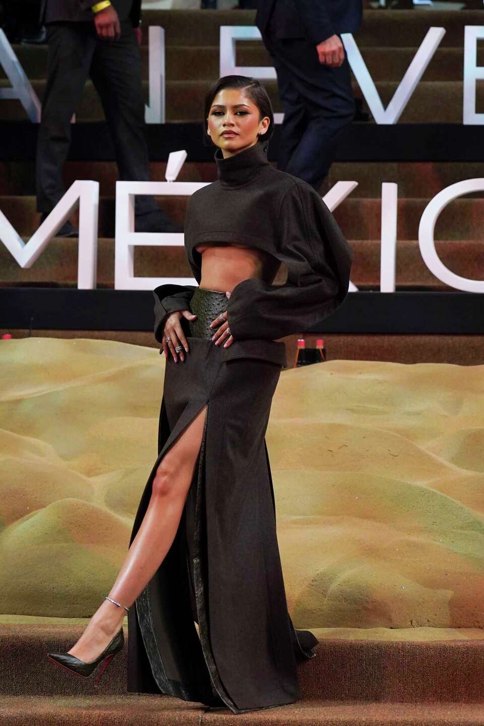 Zendaya rocks revealing designer dress at first ‘Dune Two’ red carpet