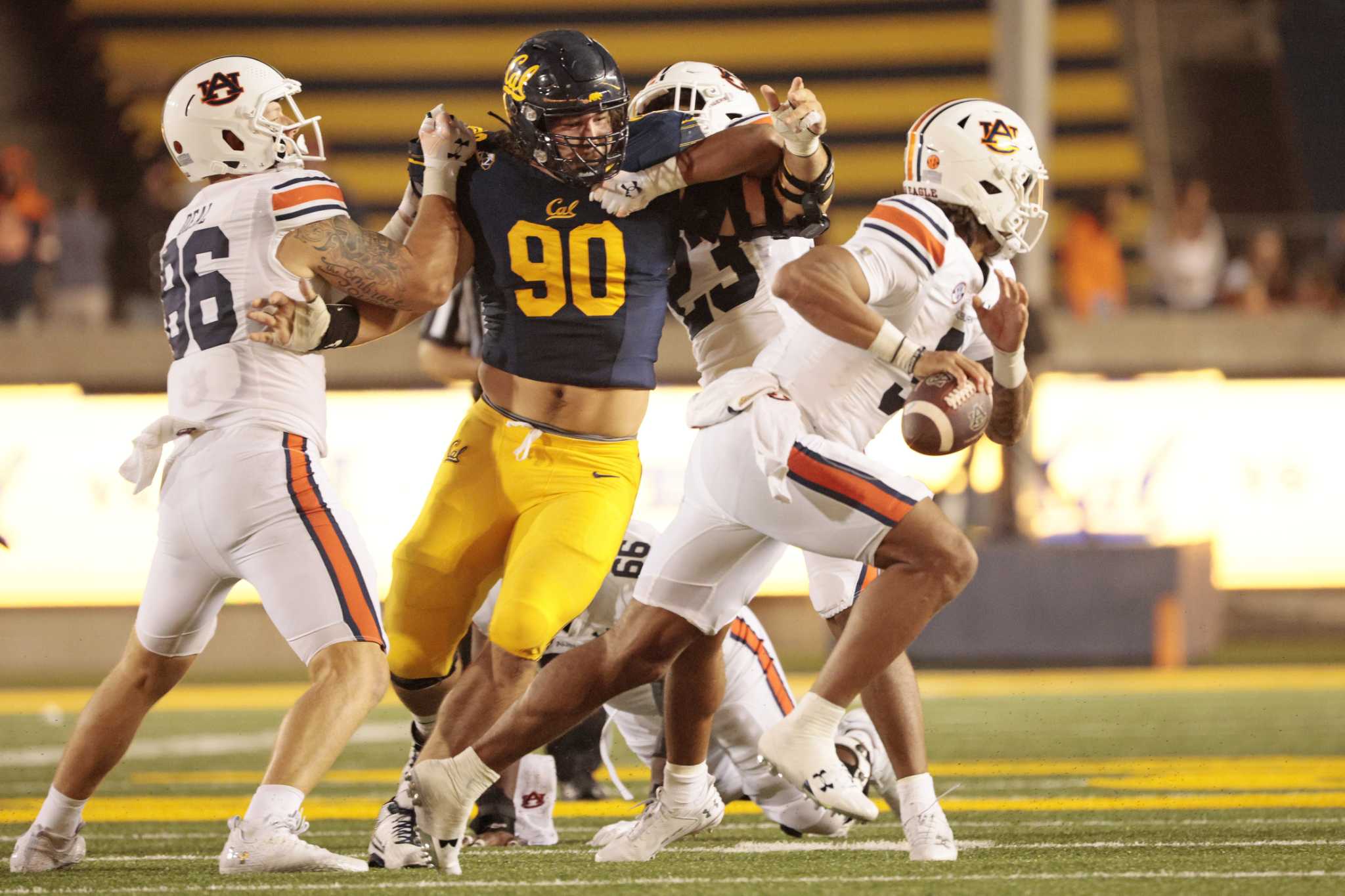 Cal defensive lineman Brett Johnson retires from football
