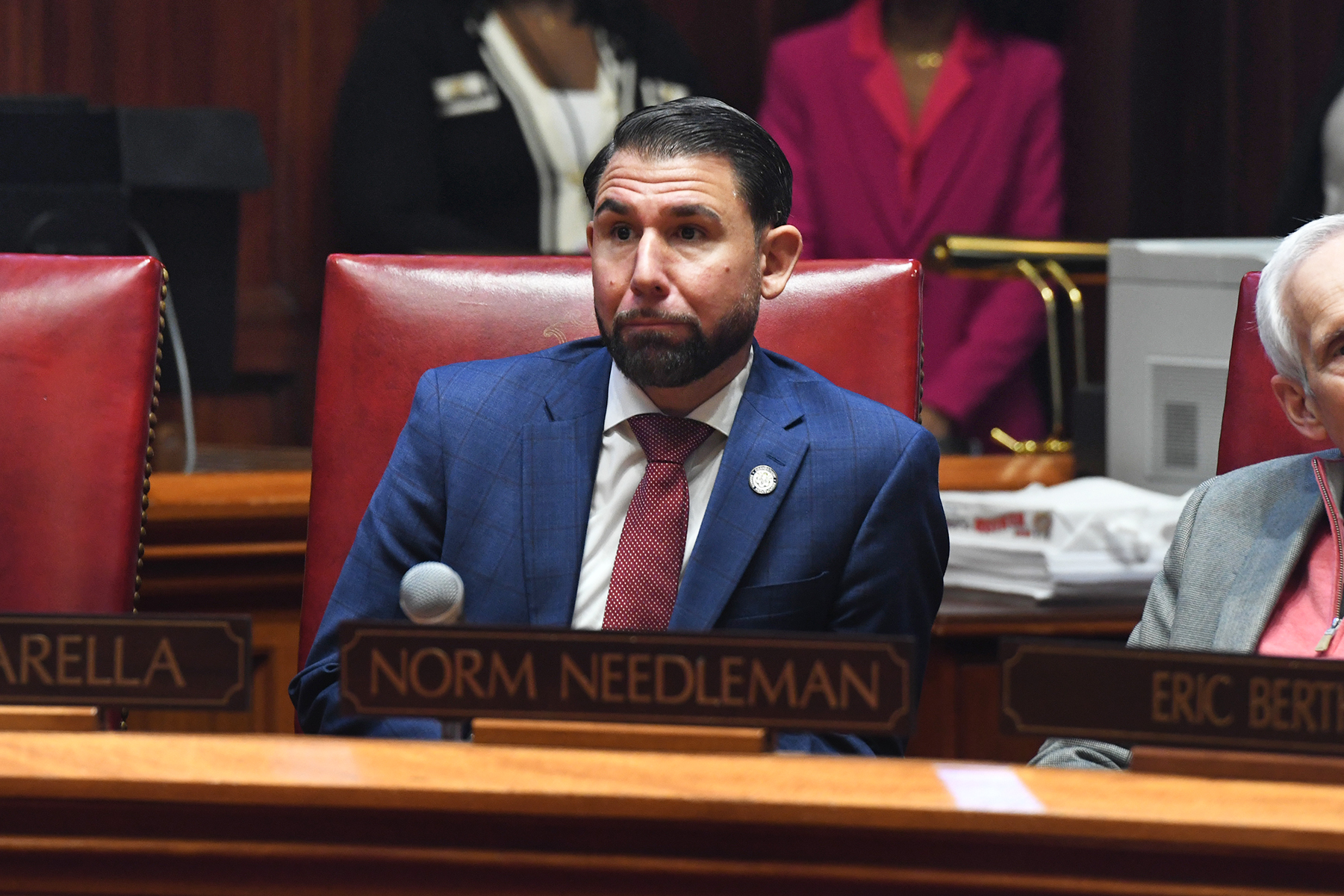 CT state senator built a pool on his neighbor's property, lawsuit says