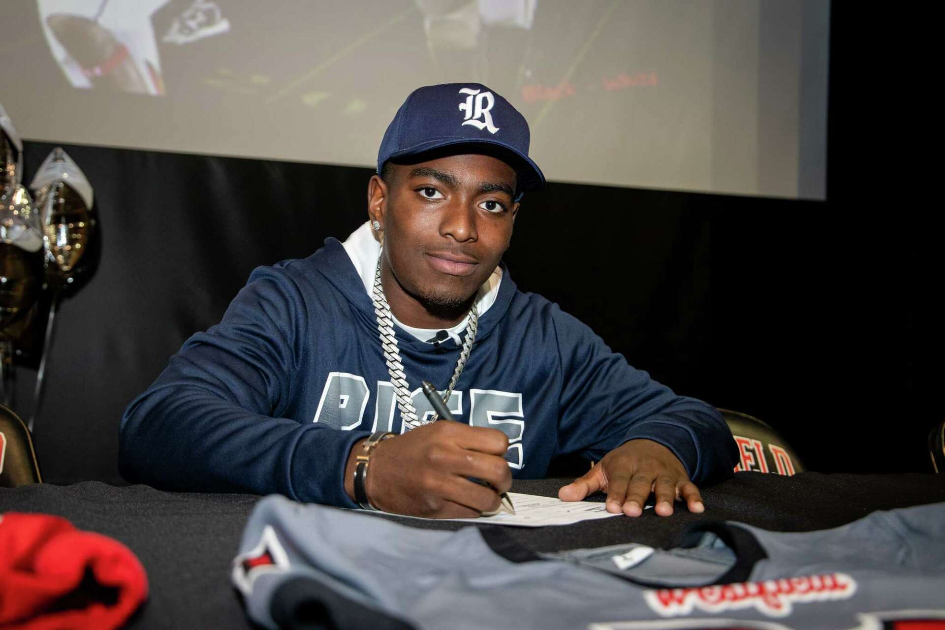 Rice football: Westfield running back Taji Atkins picks Owls