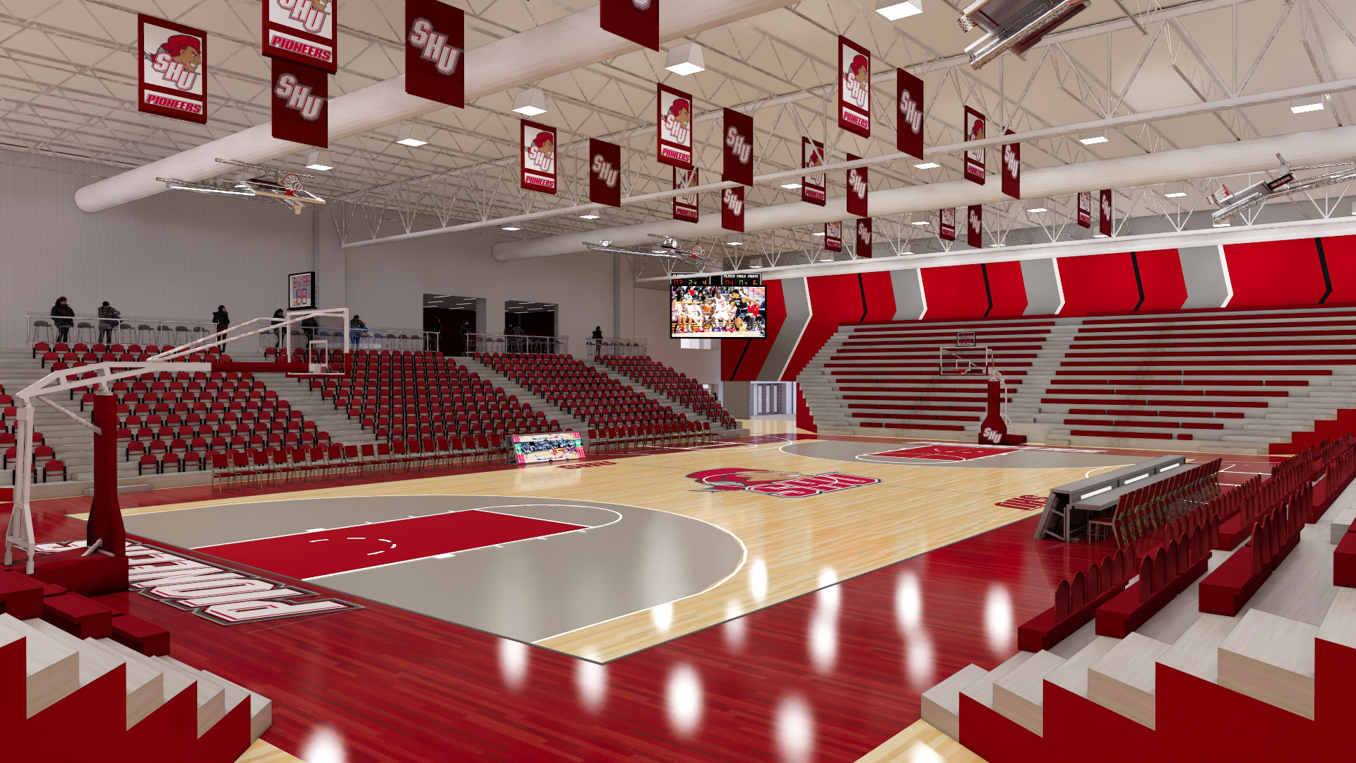 Sacred Heart University's Pitt Center to get renovation for sports.