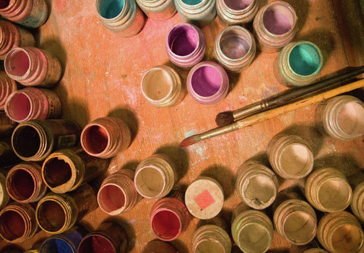 A peek into artist Darrell Troppy's new studio and gallery