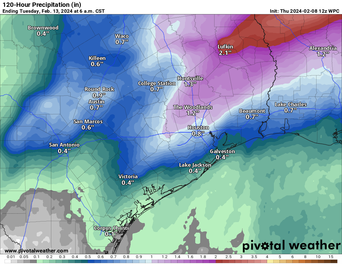 How much rain during the San Antonio rodeo? Here’s the forecast.