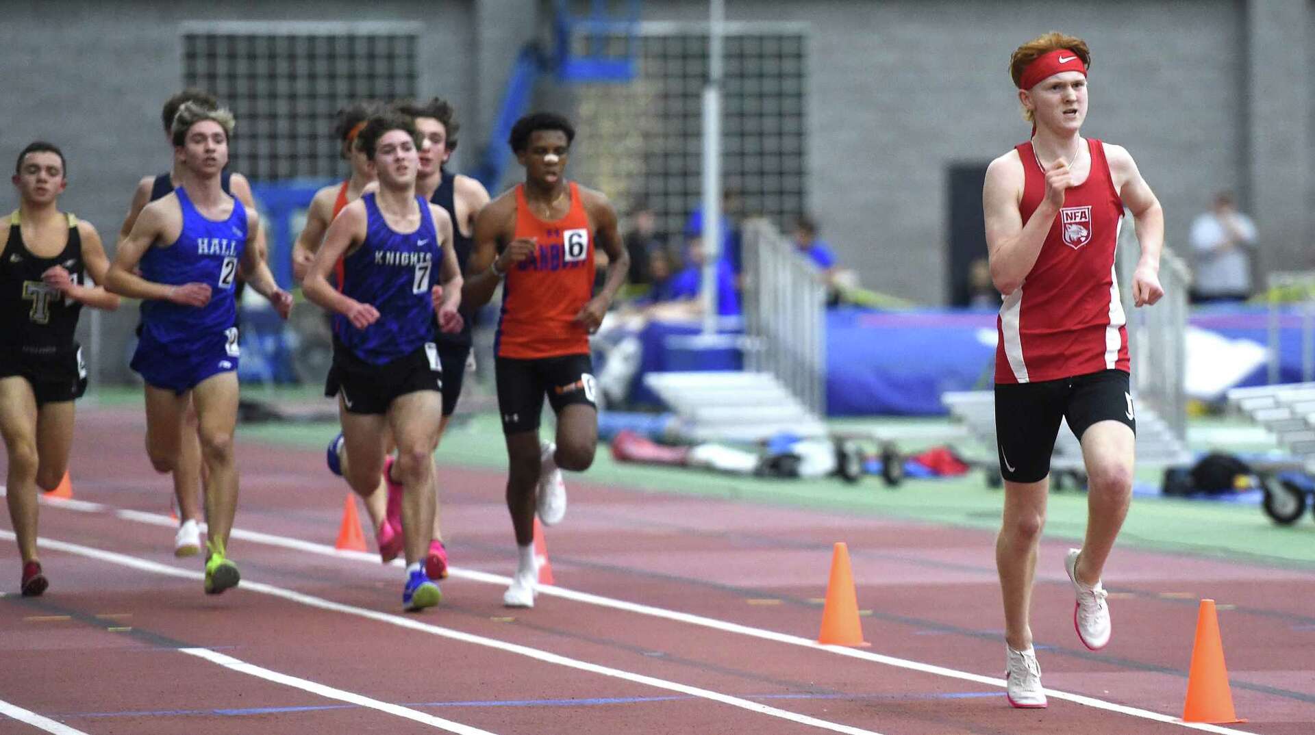 Hall, Glastonbury repeat as Class LL indoor track indoor champions