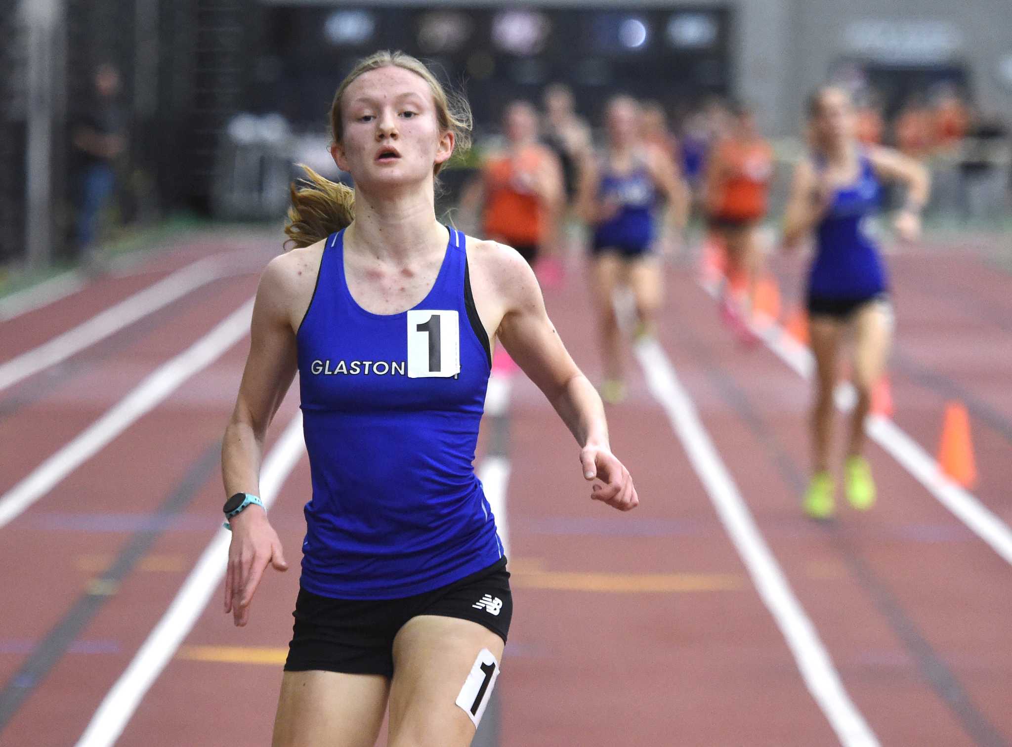 Hall, Glastonbury repeat as Class LL indoor track indoor champions