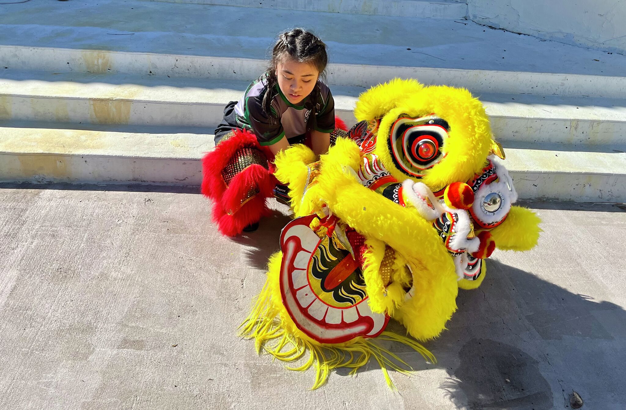 In Texas, Vietnamese lion dance team bring in Lunar New Year