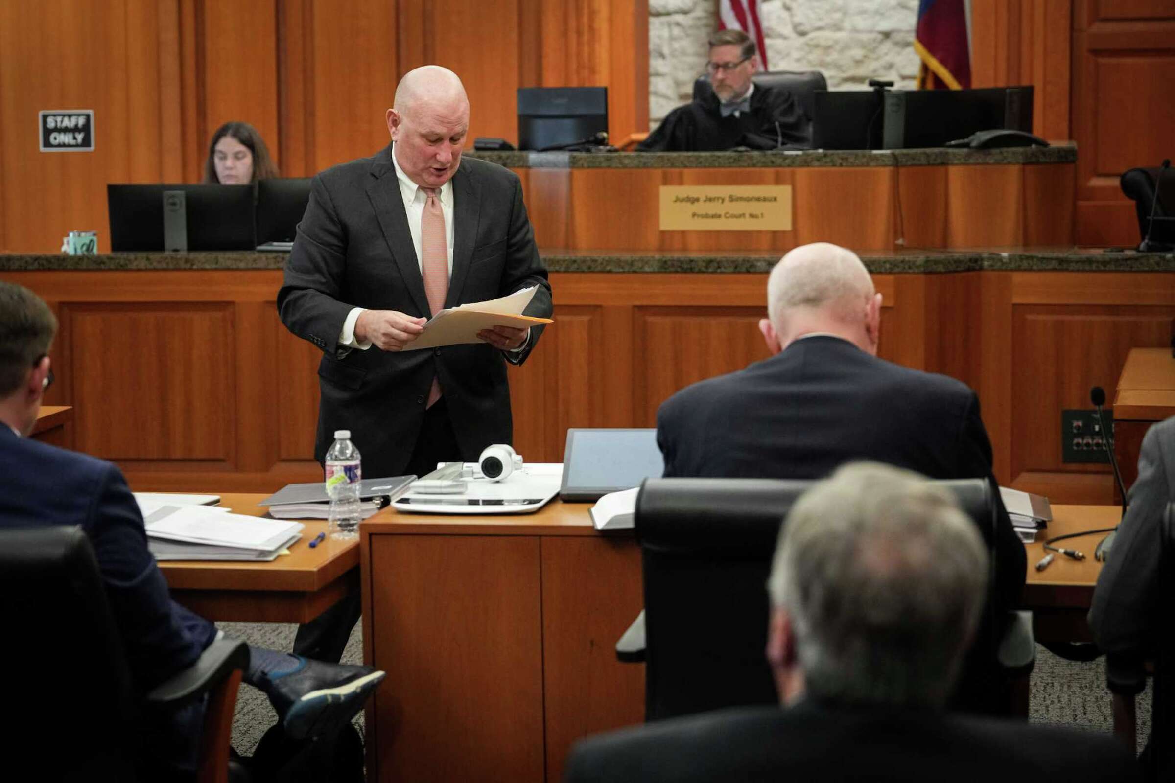 Houston Texans NFL owner McNair's son testifies about her health