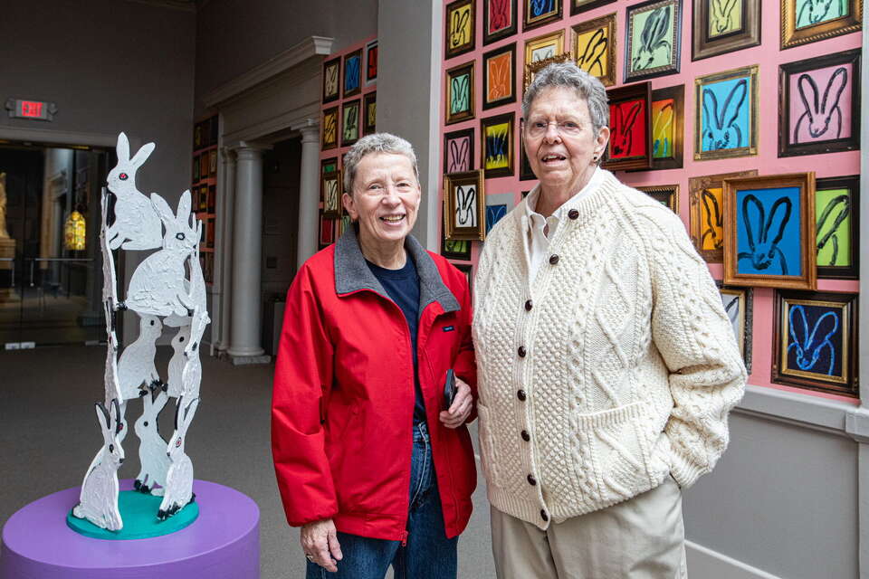 Sign of the Rabbit: The Colorful World of Hunt Slonem at the Albany In