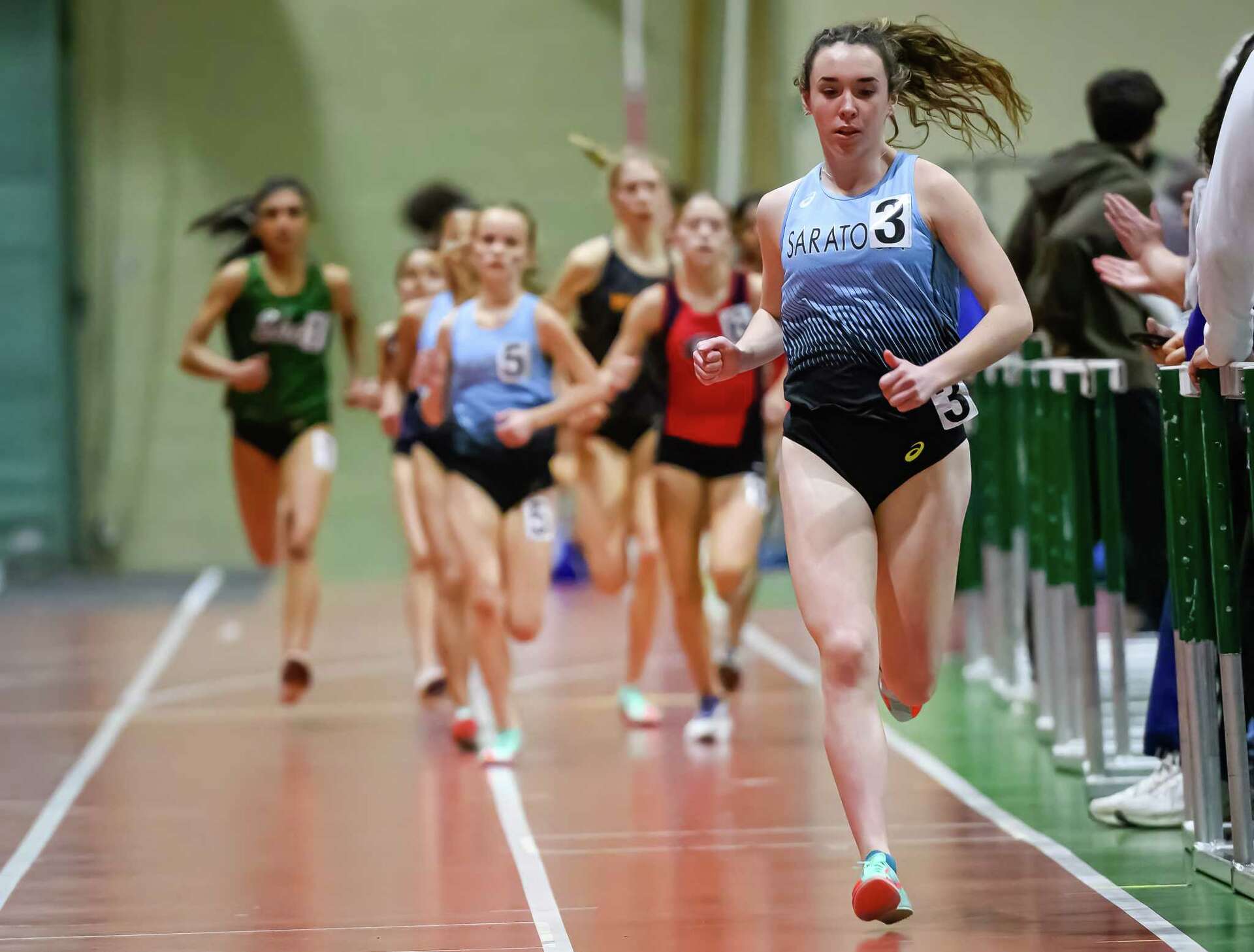 Saratoga Springs’ Emily Bush was dominant in indoor track