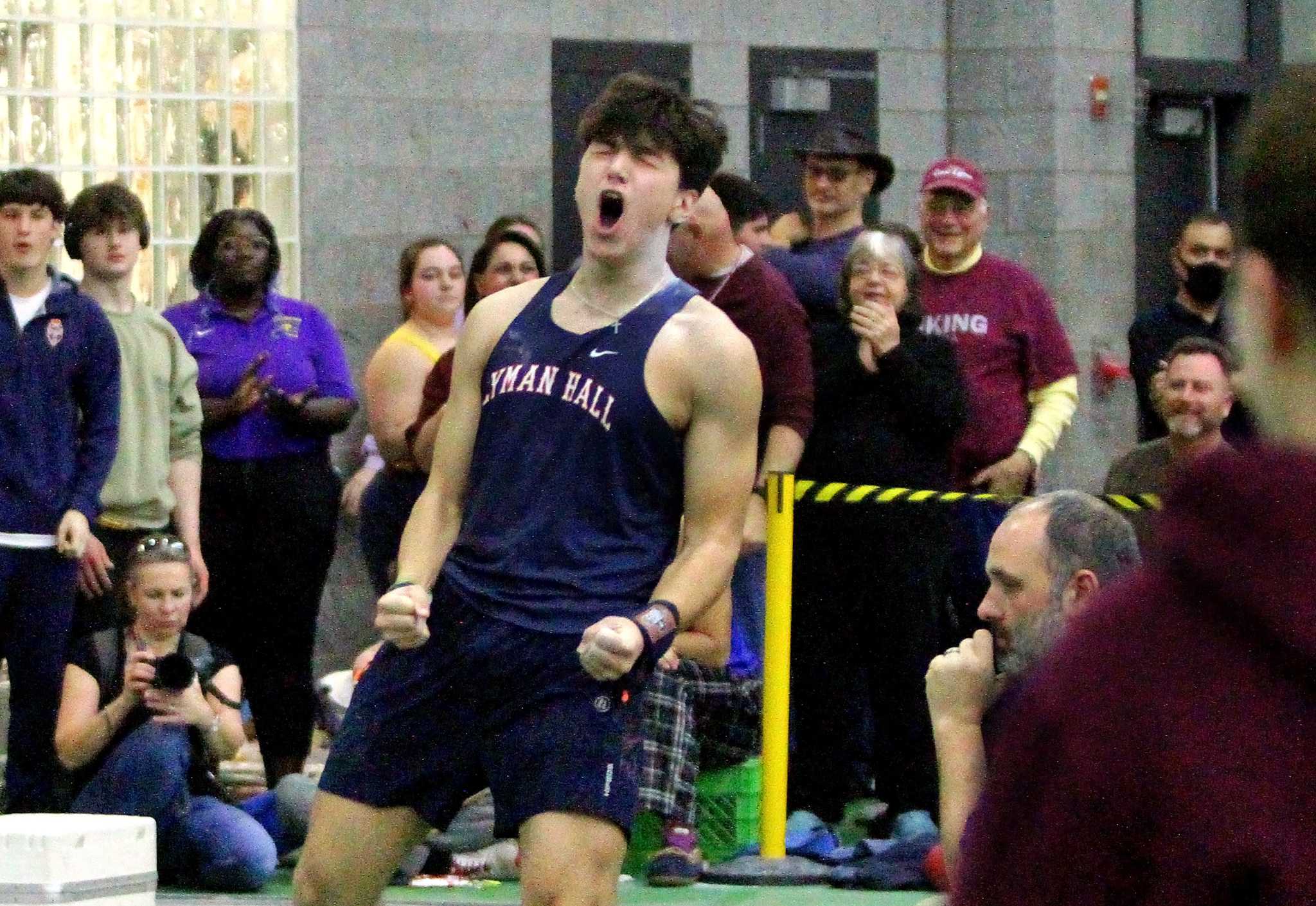 Hillhouse girls repeat, Lyman Hall boys reclaim Class M indoor titles