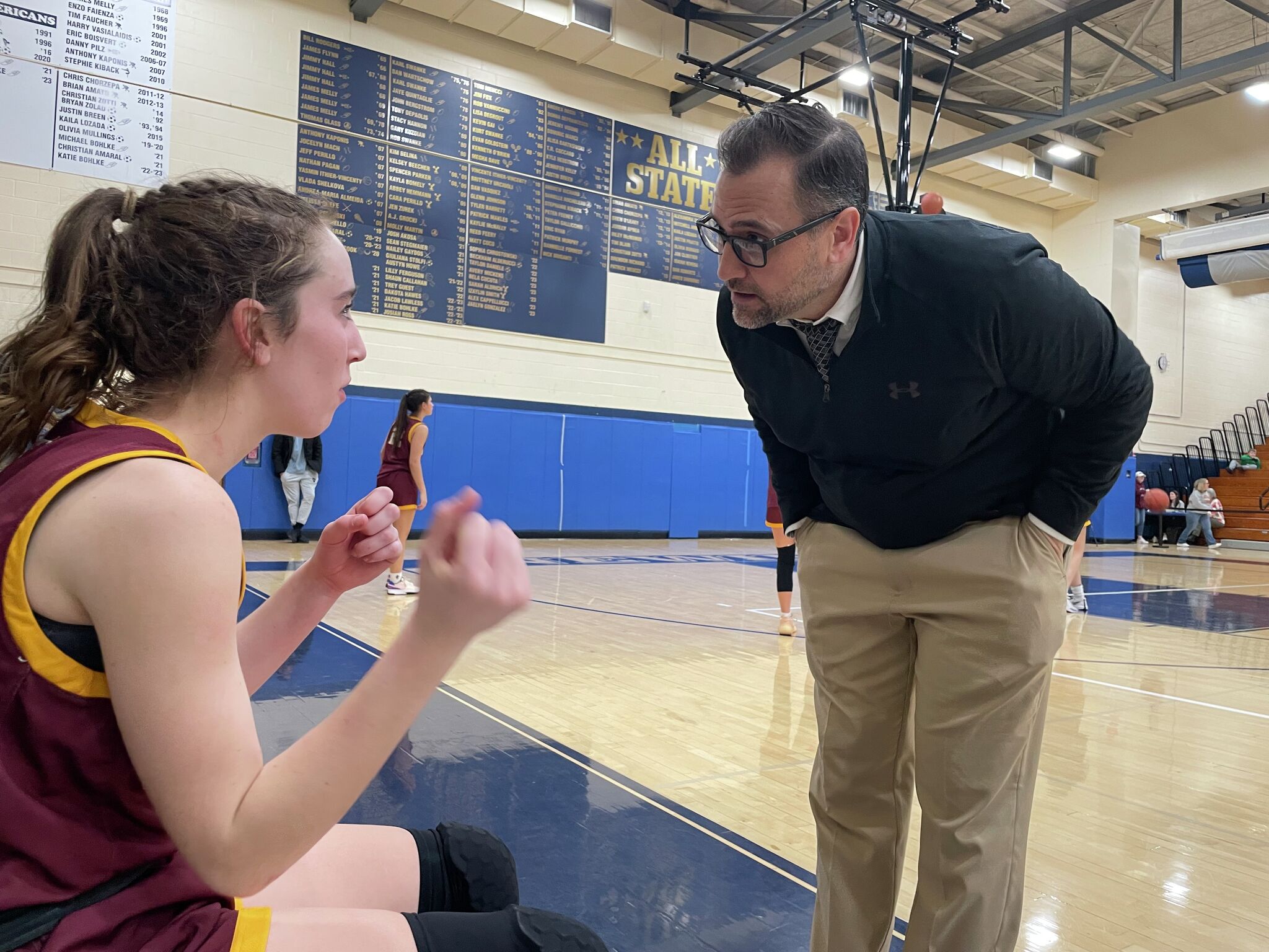 Quiet Driven Point Guard Liv Cassesse Is The Back Beat Of Sheehan