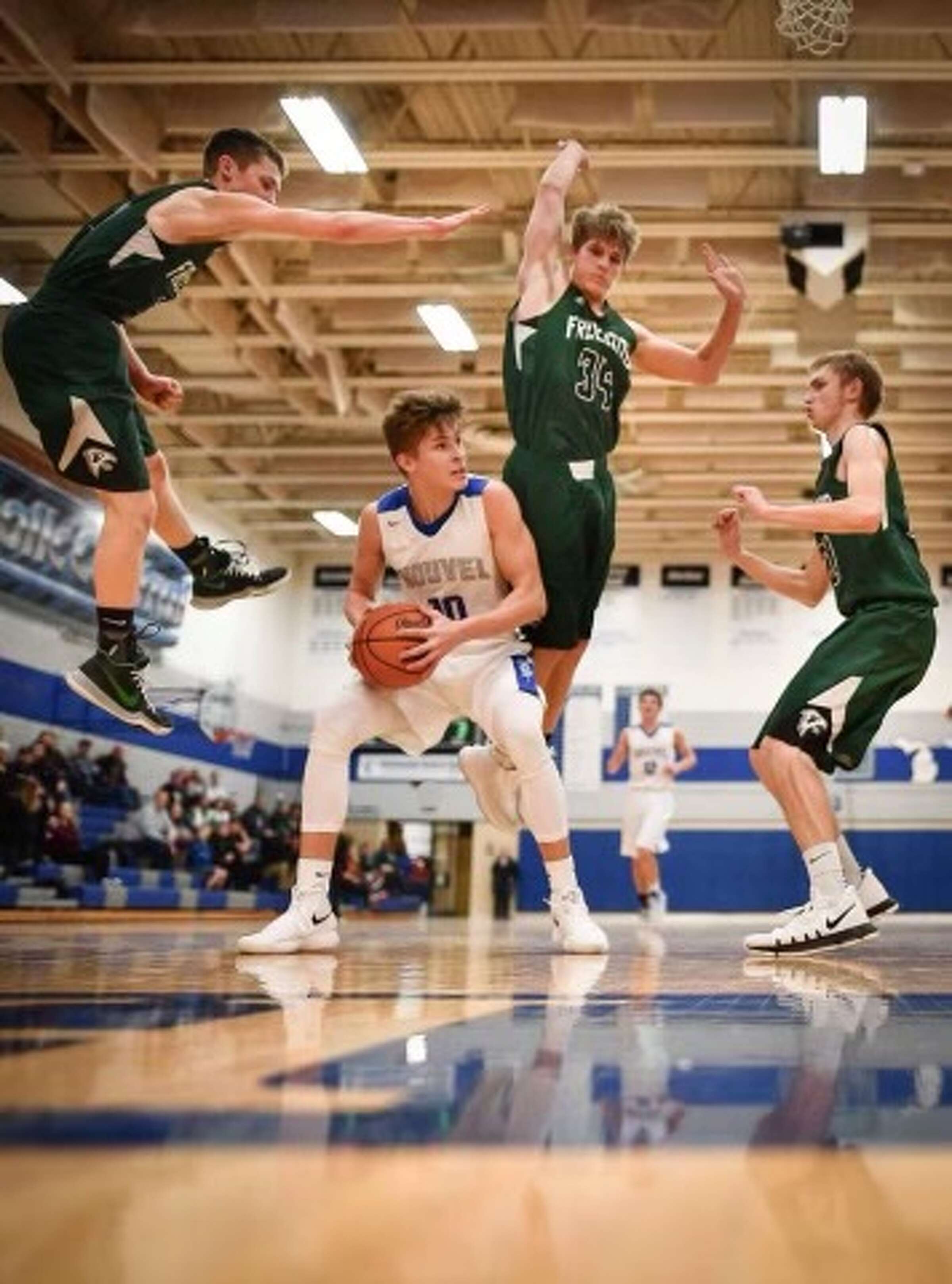 It's clear that Jackson, Bryson, and Wilson Huckeby were born to hoop