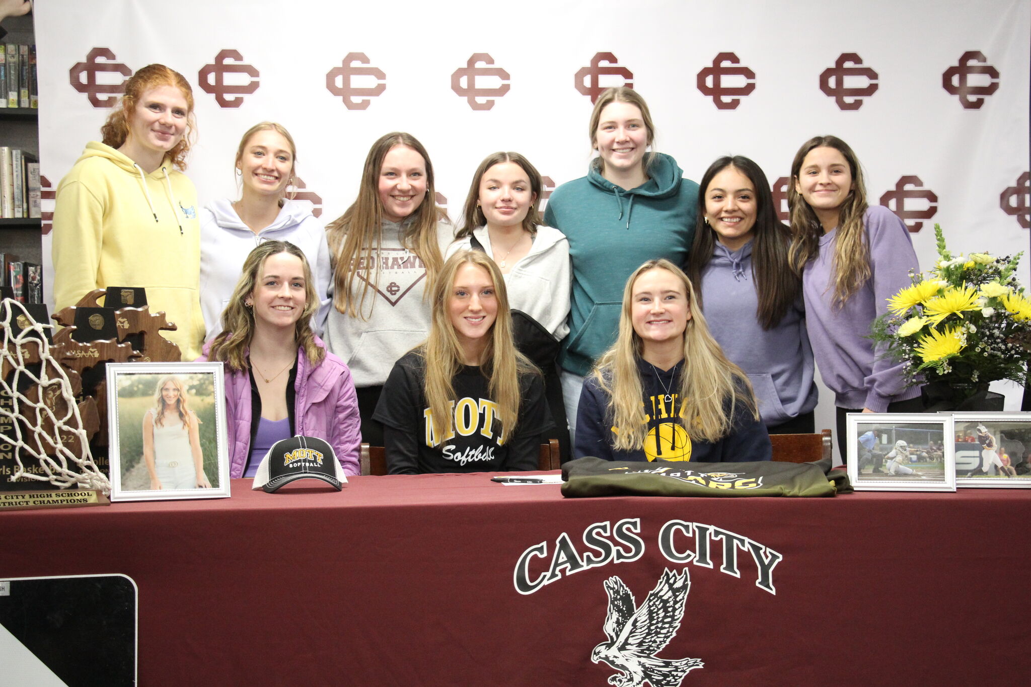 Cass City softball's Spencer signs with Mott Community College