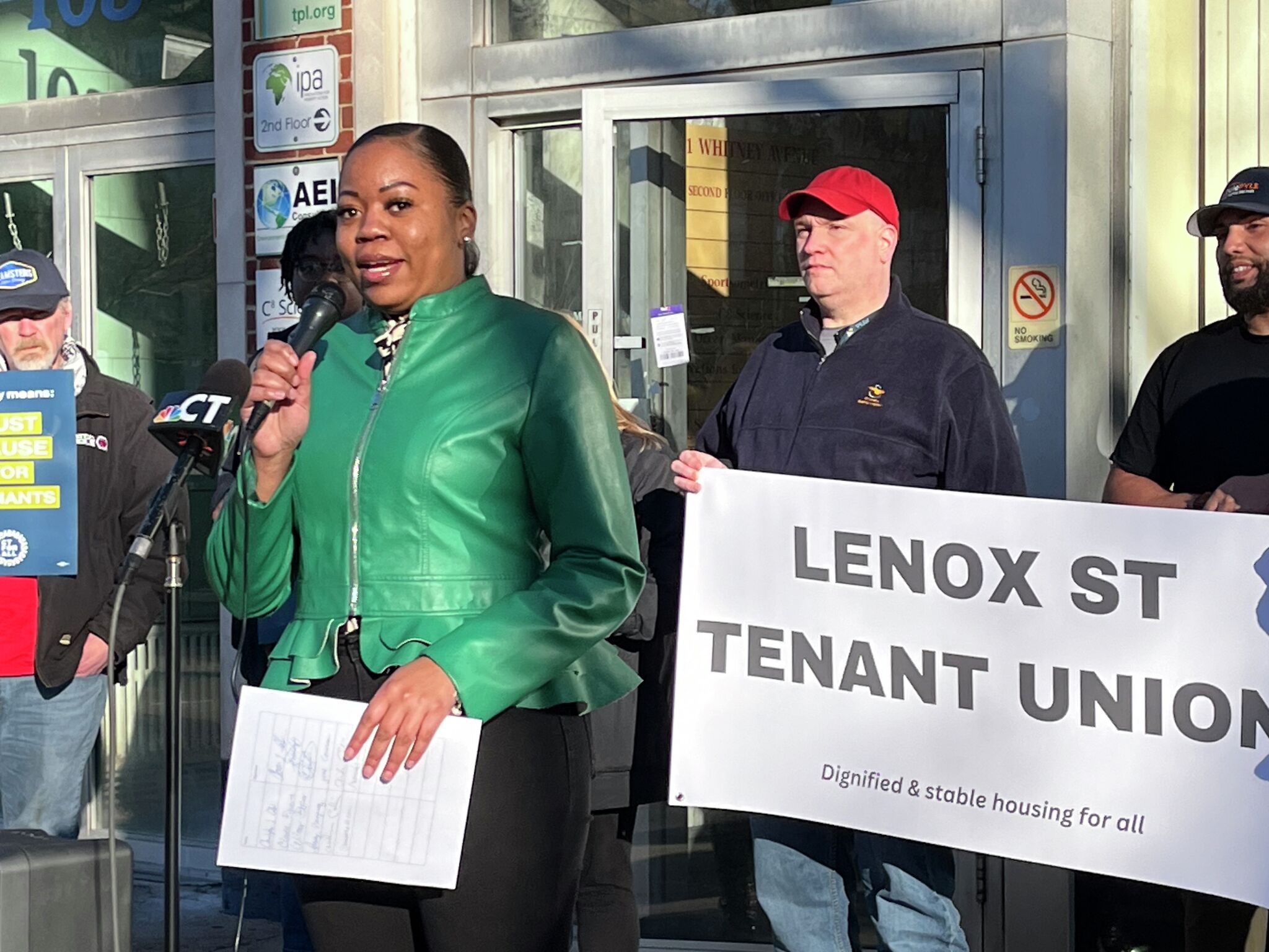 Lenox Street tenants form union, seek to negotiate with Ocean