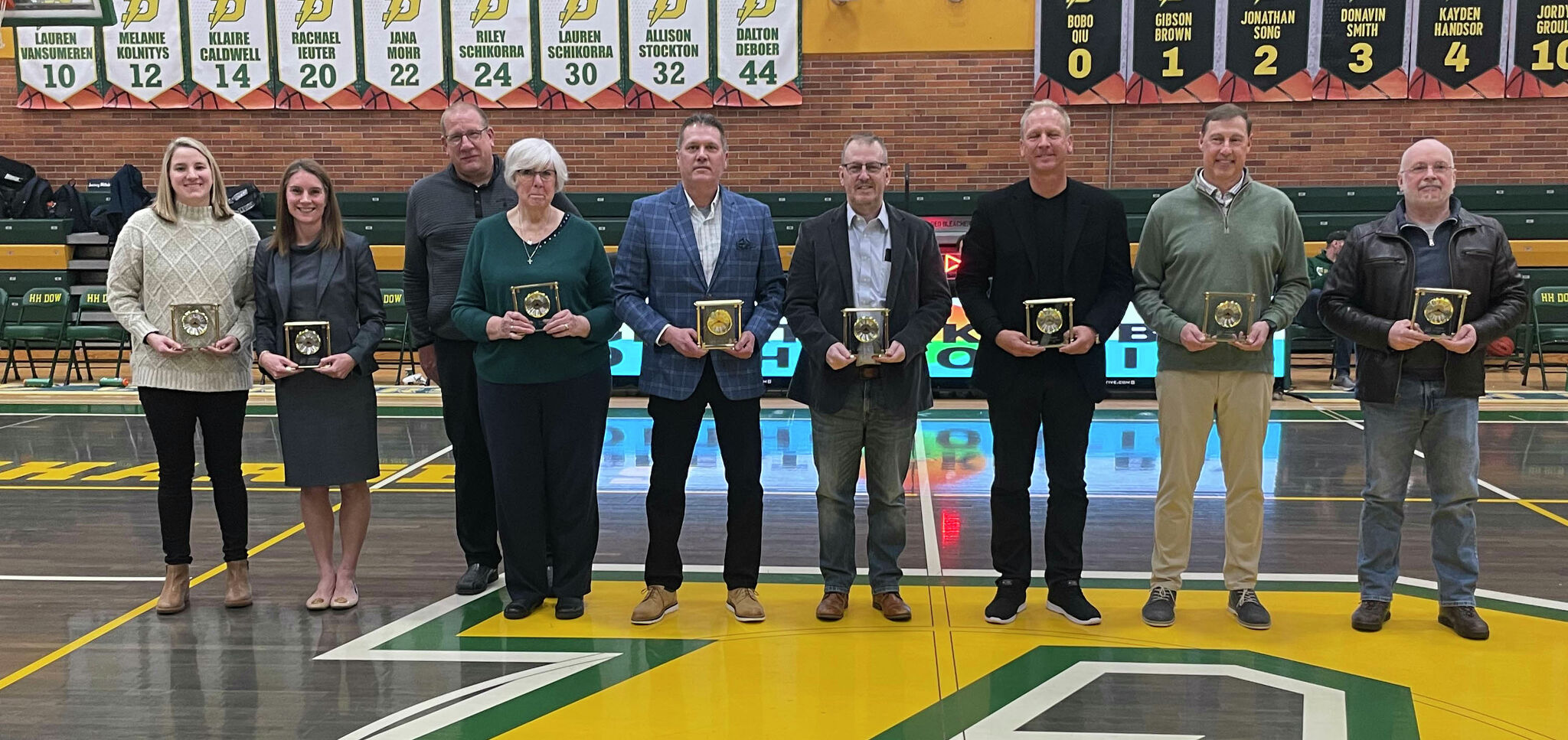 Dow High inducts nine hall of fame members