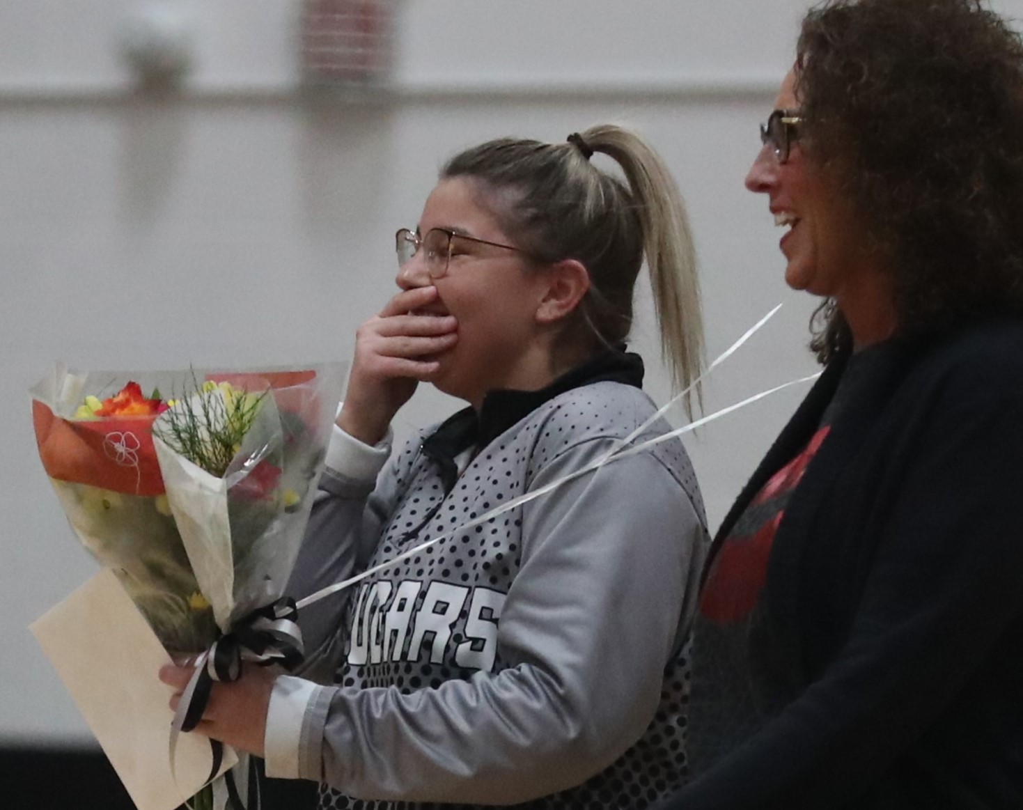 Photo series: Trystan White's personal cheering section