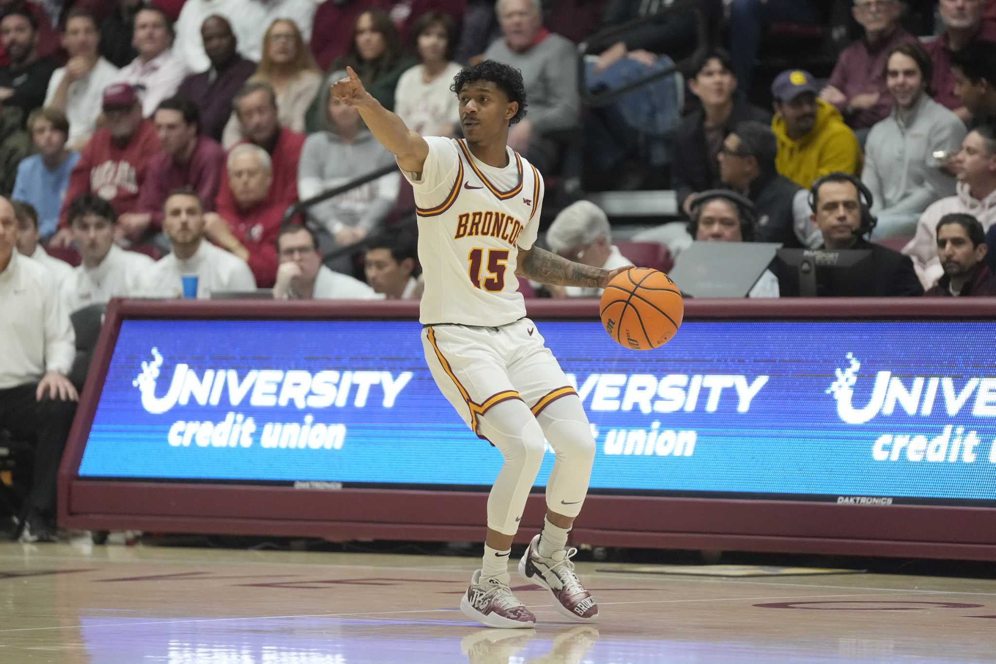 Santa Clara’s Jalen Benjamin suspended 1 game for incident at USF