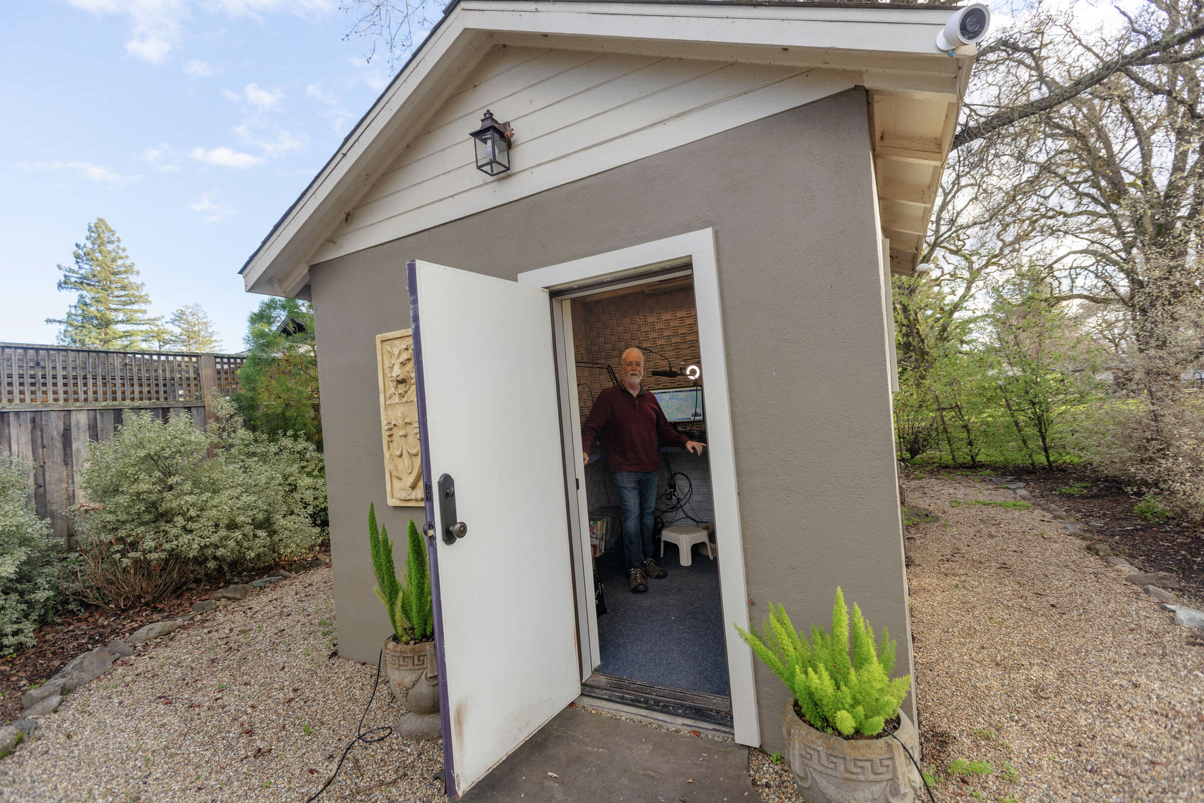 Where in the world is the voice of Bay Area traffic, Joe McConnell?