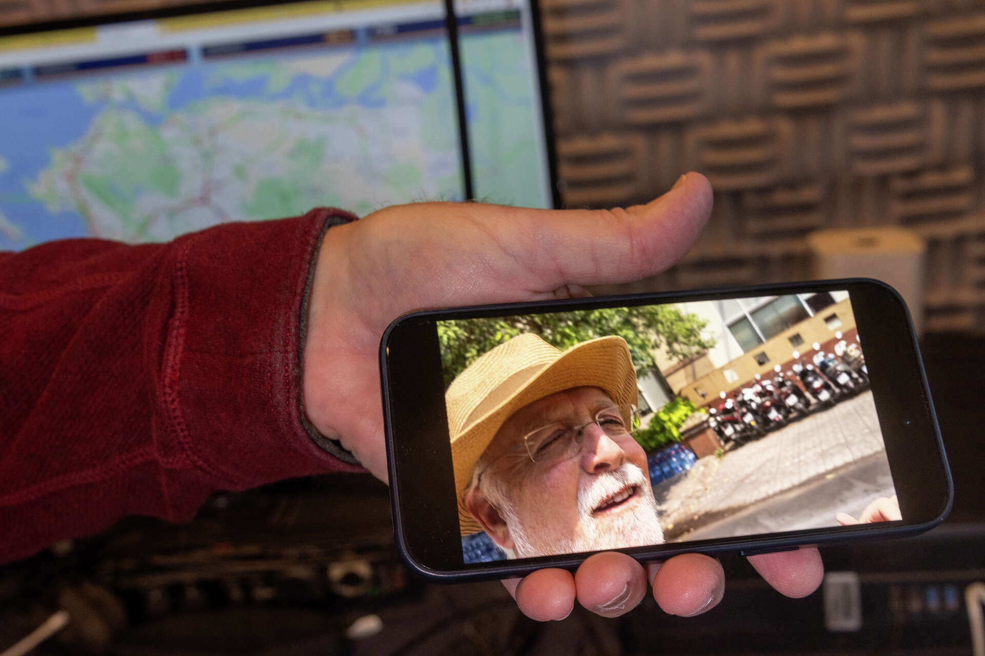 Where in the world is the voice of Bay Area traffic, Joe McConnell?