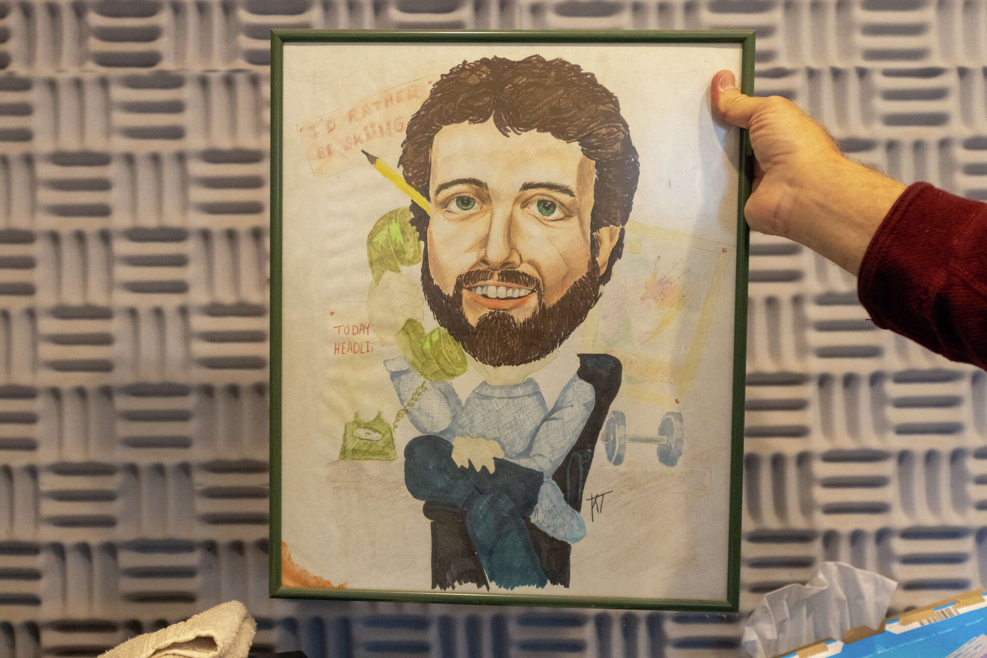 Where in the world is the voice of Bay Area traffic, Joe McConnell?