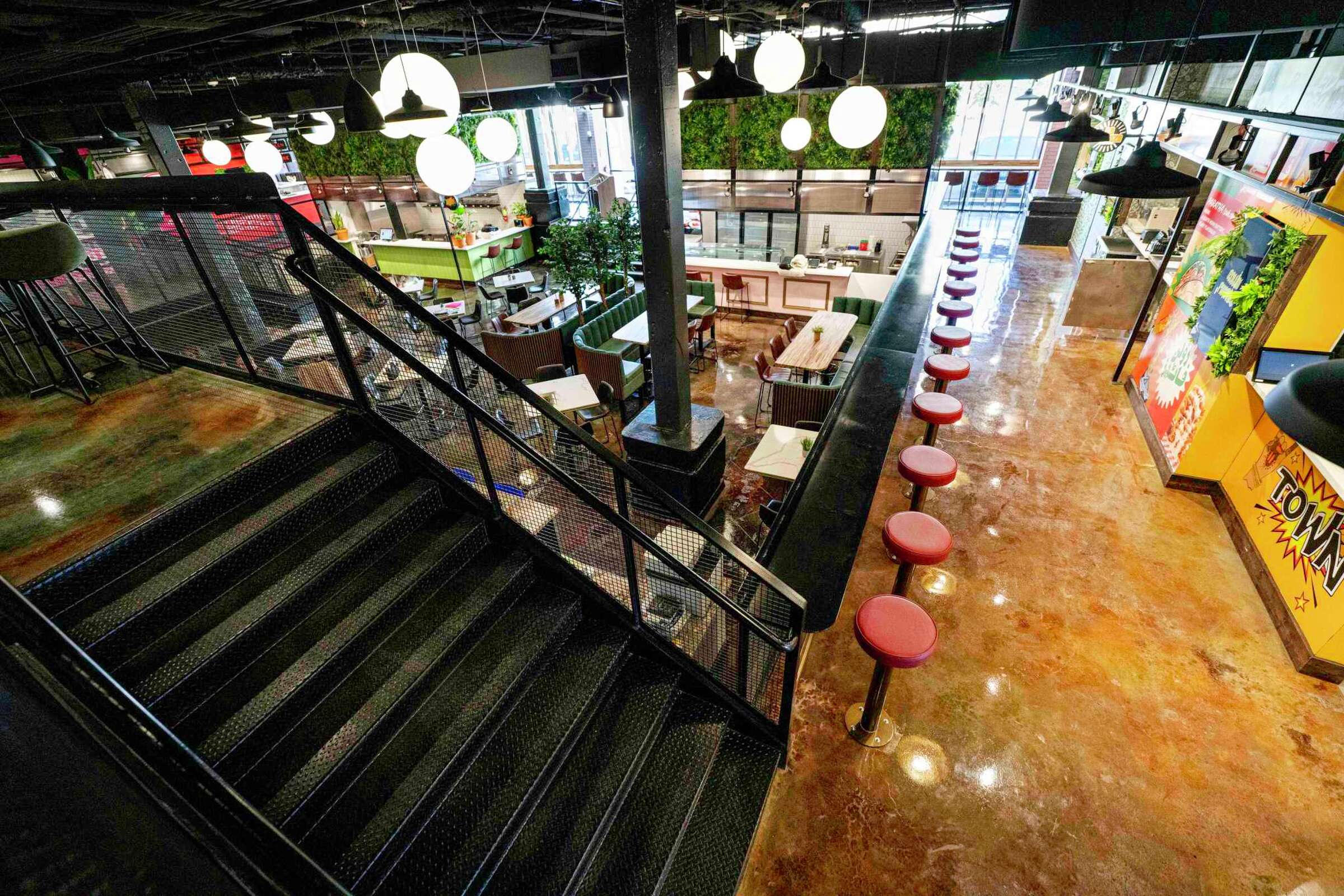 Houston food hall Conservatory Galleria opening in Roxy space